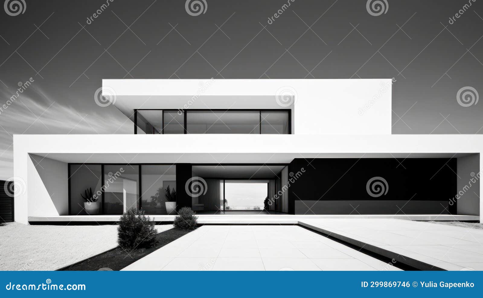 The Clean Lines and Minimalist Aesthetic of a Modern Home are on Full ...