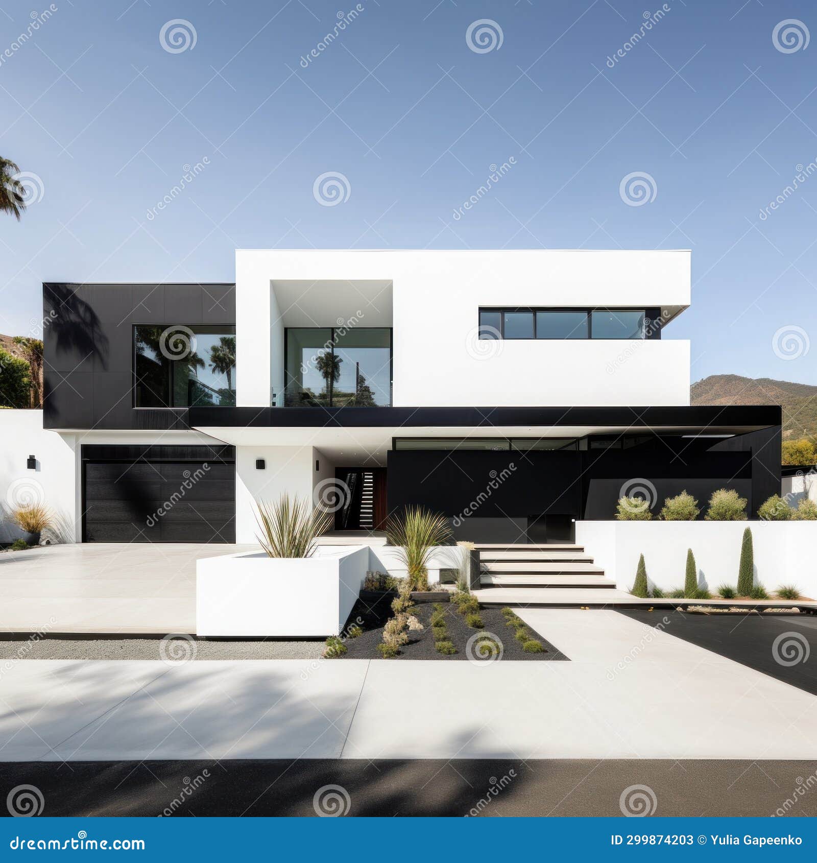 The Clean Lines and Minimalist Aesthetic of a Modern Home are on Full ...