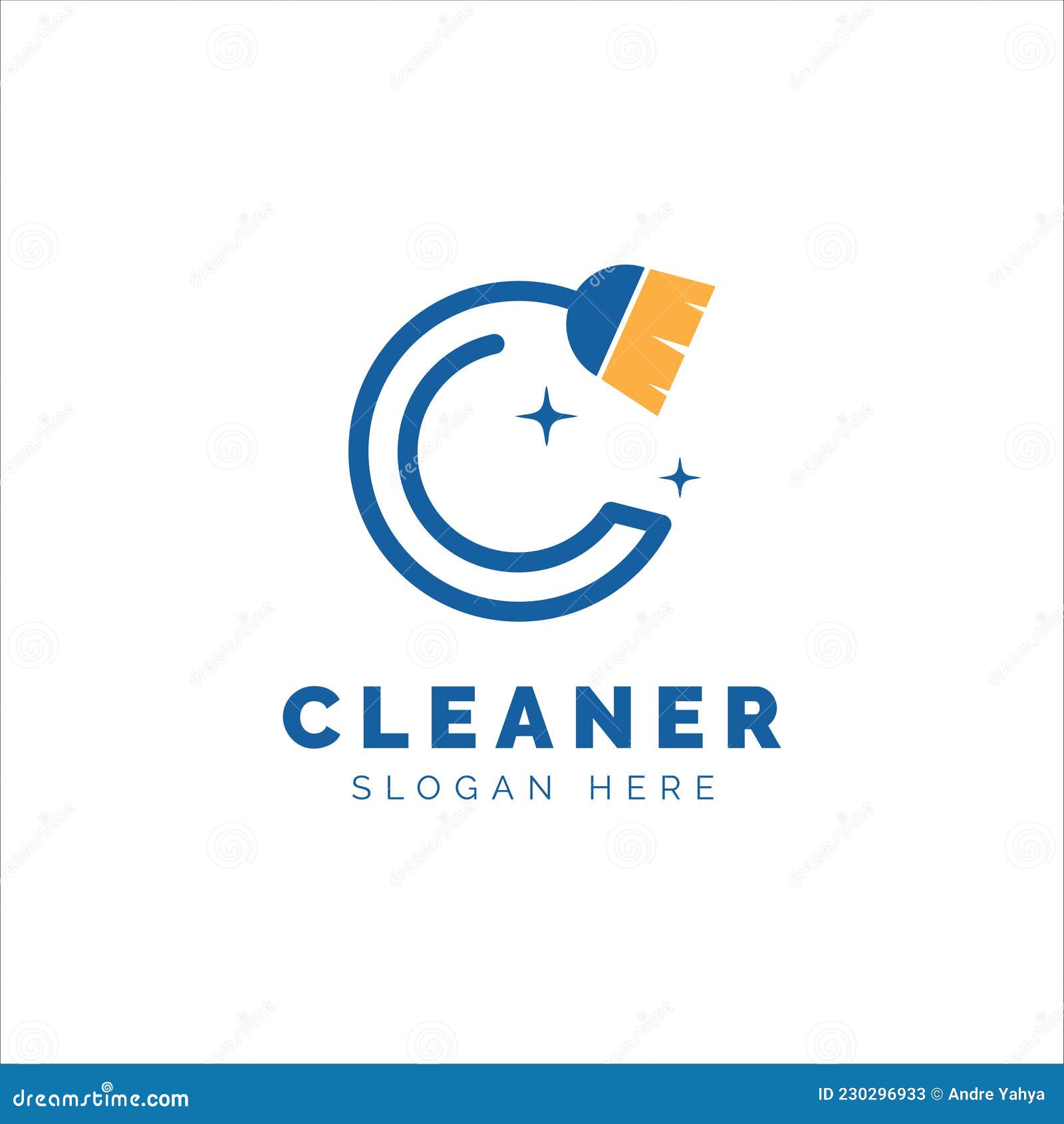 Clean Logo Template, Design Icon Vector Illustration Stock Vector ...
