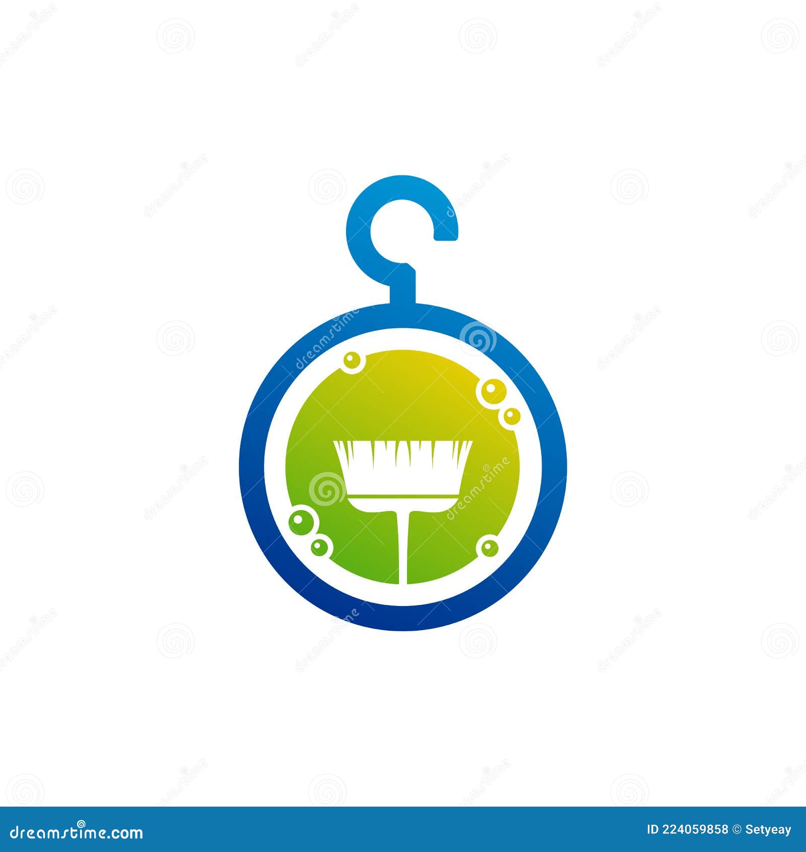 Clean Logo Vector Template, Creative Clean Logo Design Concepts Stock ...