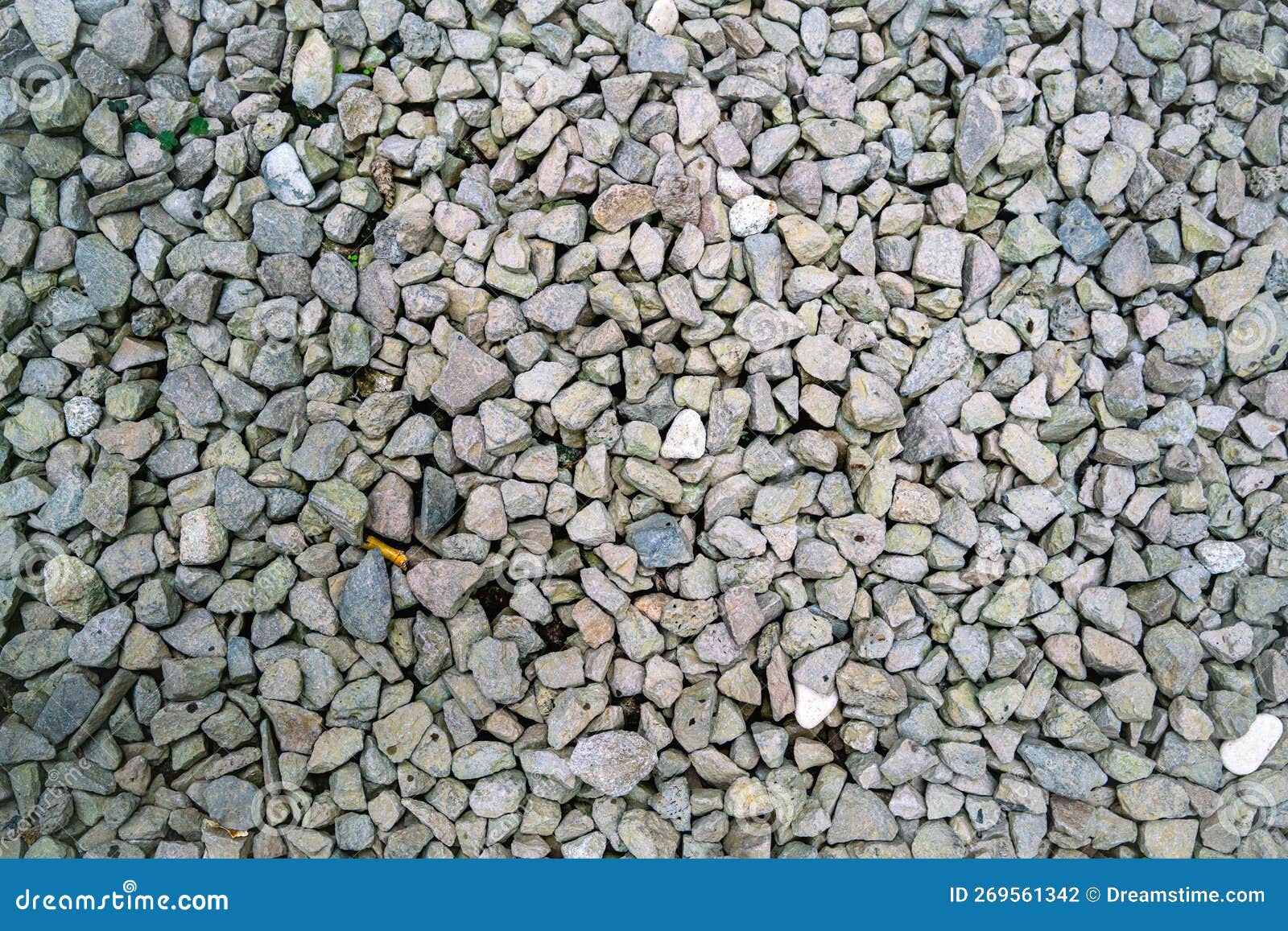 Clean Medium-sized Gravels on the Ground Stock Photo - Image of rock ...