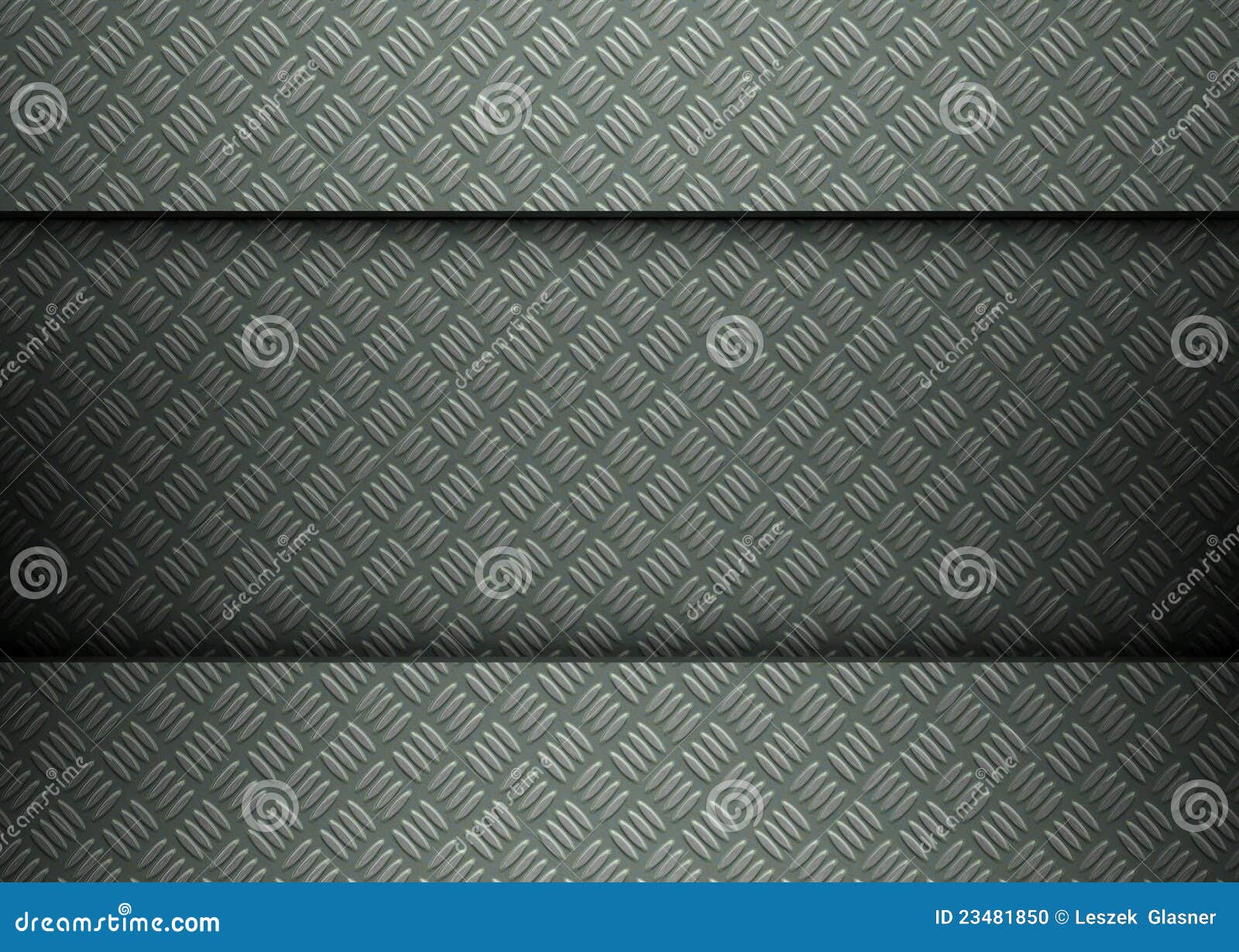 Clean Metal Template Background Stock Illustration - Illustration of ...