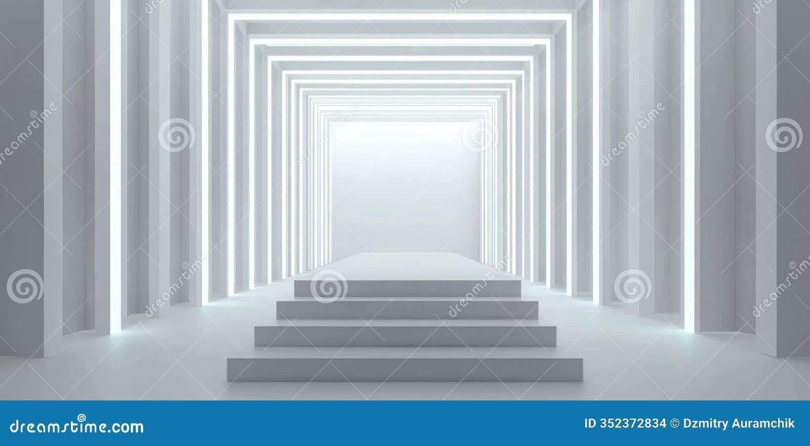 A Clean, Minimalist Background with an Empty Room Platform, Suitable ...