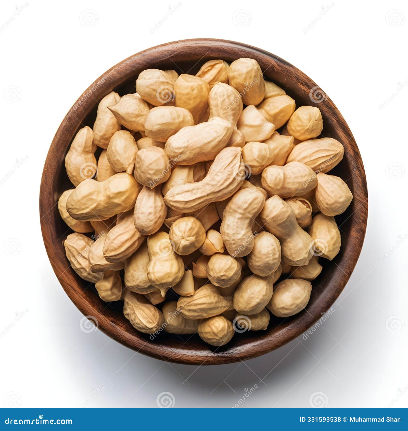 A Clean and Minimalist Photograph of Salted Peanut Stock Illustration ...