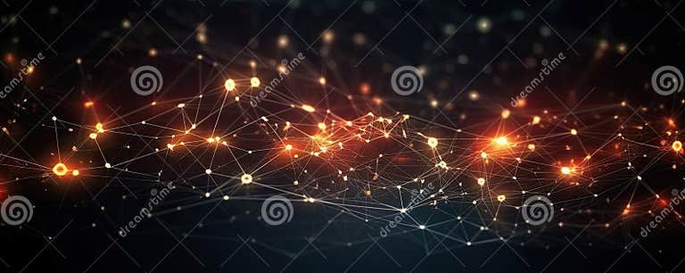 Clean and Minimalistic Background with Abstract Circuitry Paths and ...