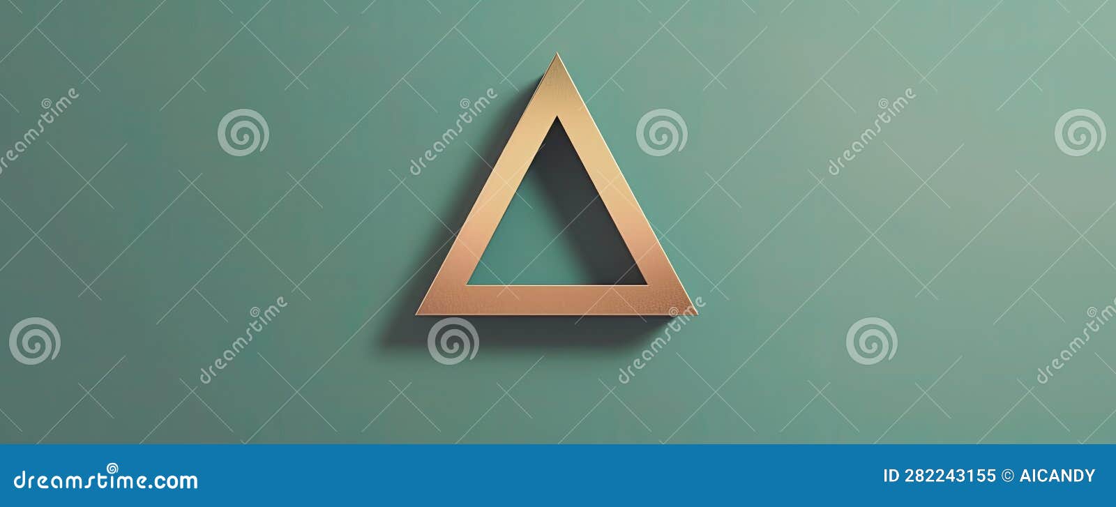 Clean and Minimalistic Background with a Centered Triangle ...