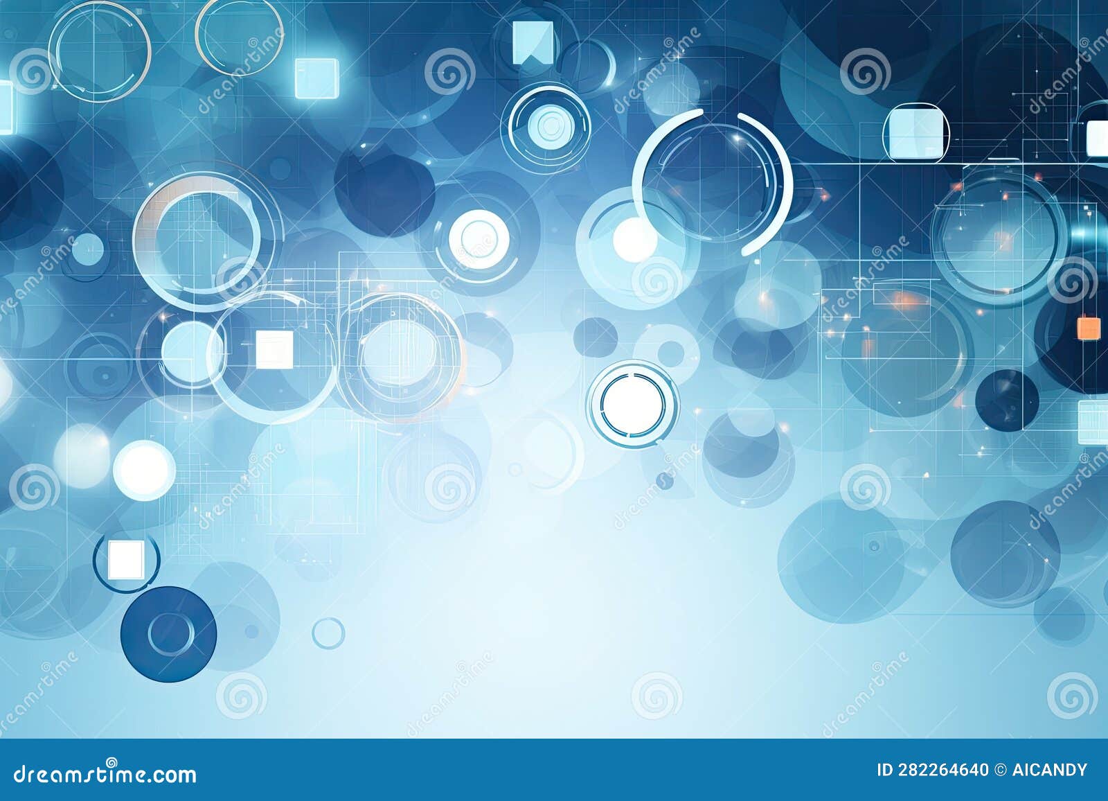 Clean and Minimalistic Background with Translucent Screens and Abstract ...