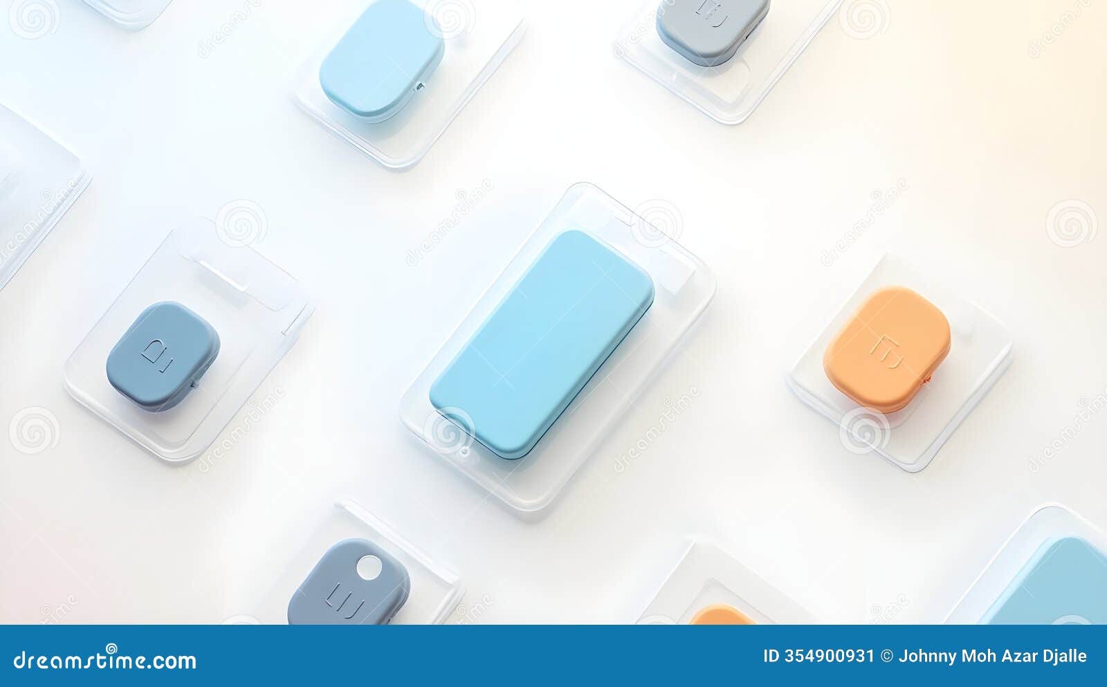 Clean Mobile App Interface with Bold, Oversized Buttons Stock ...