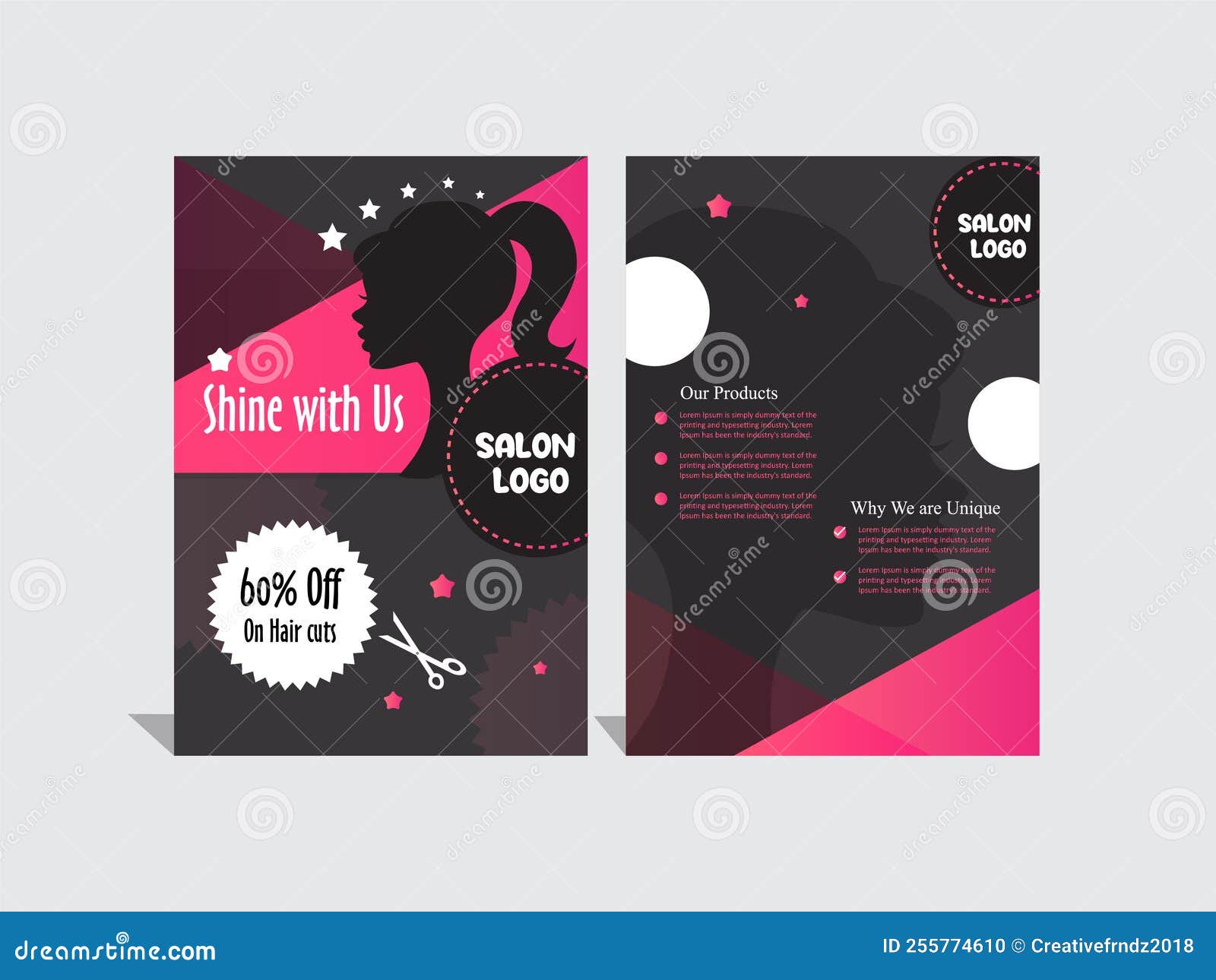 Clean and Modern Business Flyer Design Stock Vector - Illustration of ...