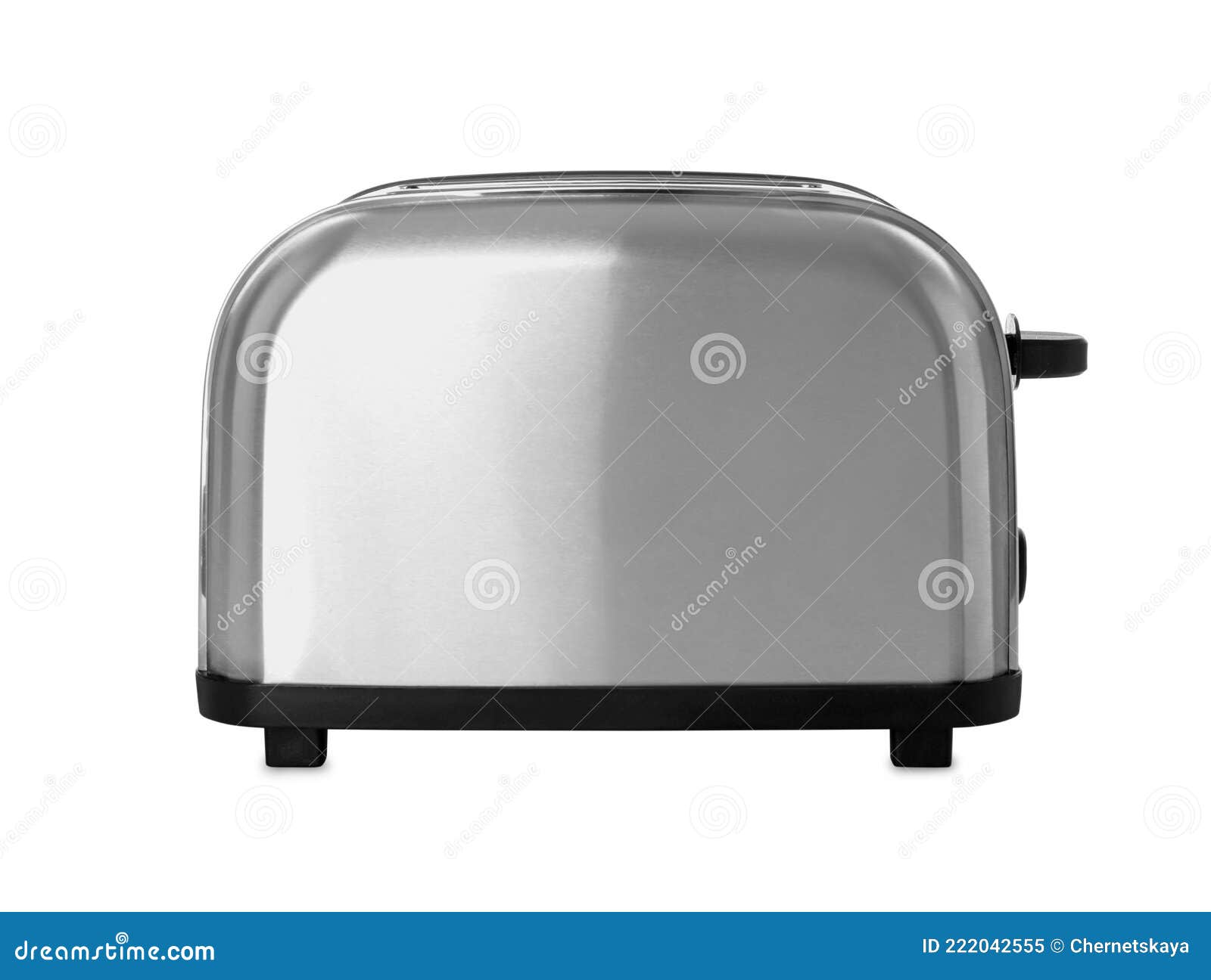Clean Modern Electric Toaster Isolated on White Stock Image - Image of ...