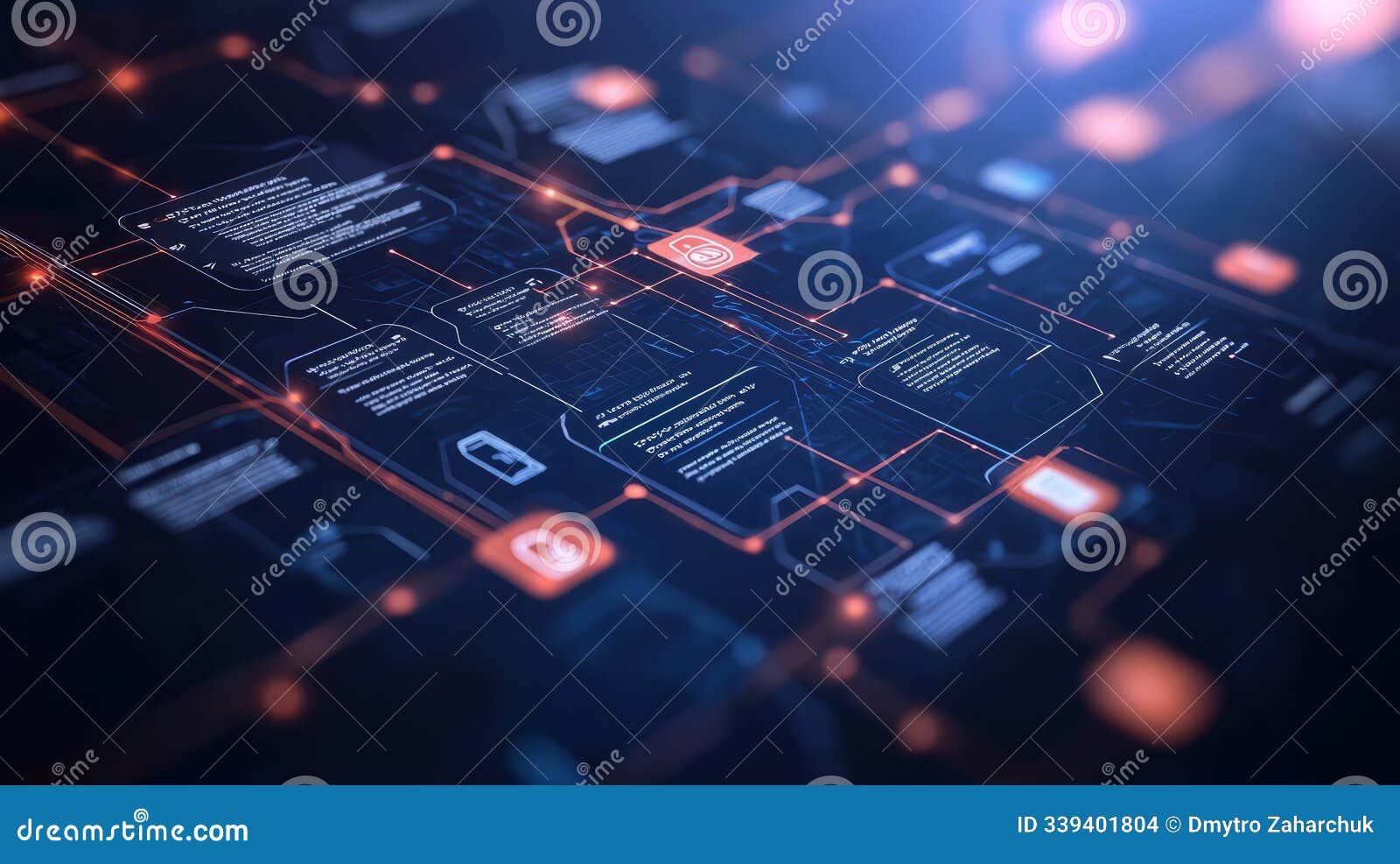 A Clean and Modern Graphic Flowchart Showing Steps of the ISO Quality ...