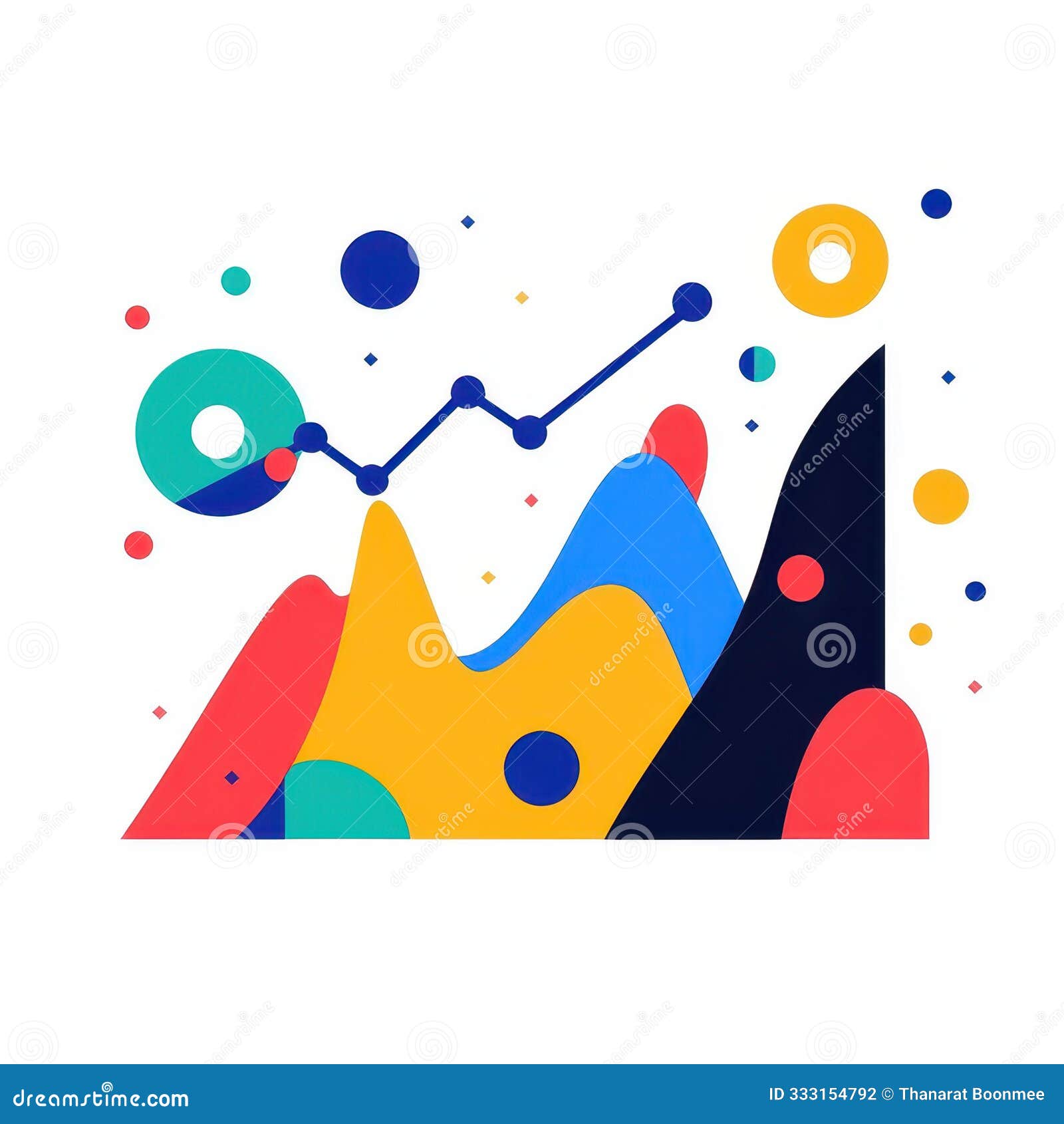 Clean and Modern Logo Showcasing Minimalist Line Graph for Effective ...