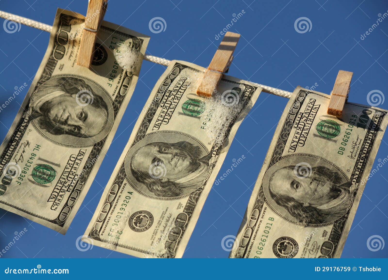 Clean Money stock image. Image of laundered, suds, line - 29176759