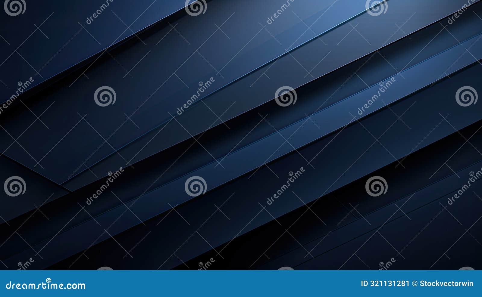 Clean Navy Blue Technology Background Stock Illustration - Illustration ...