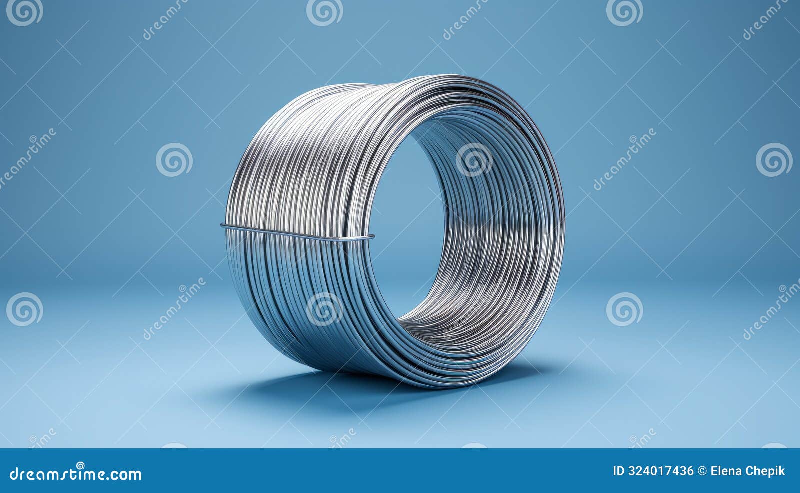 Clean New Steel Cable Steel Wire or Steel Rope. Twisted Metal Cable ...