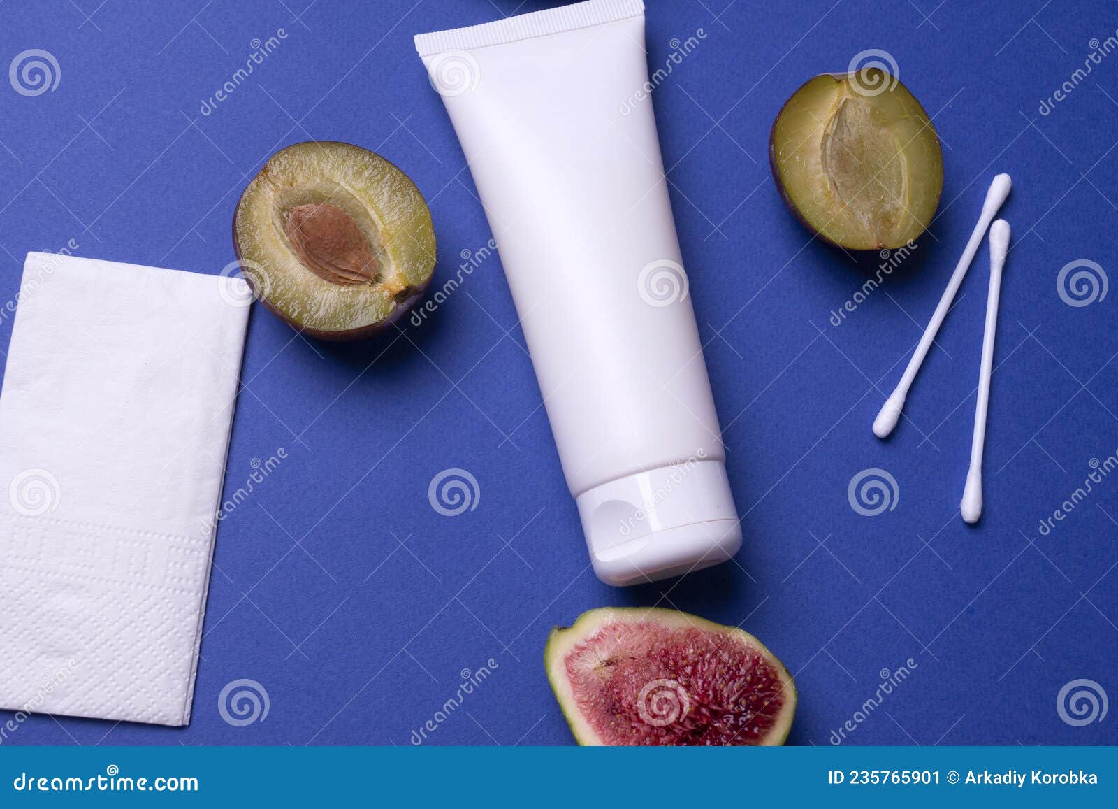Clean Packaging of Hand or Face Cream Stock Image - Image of mask ...