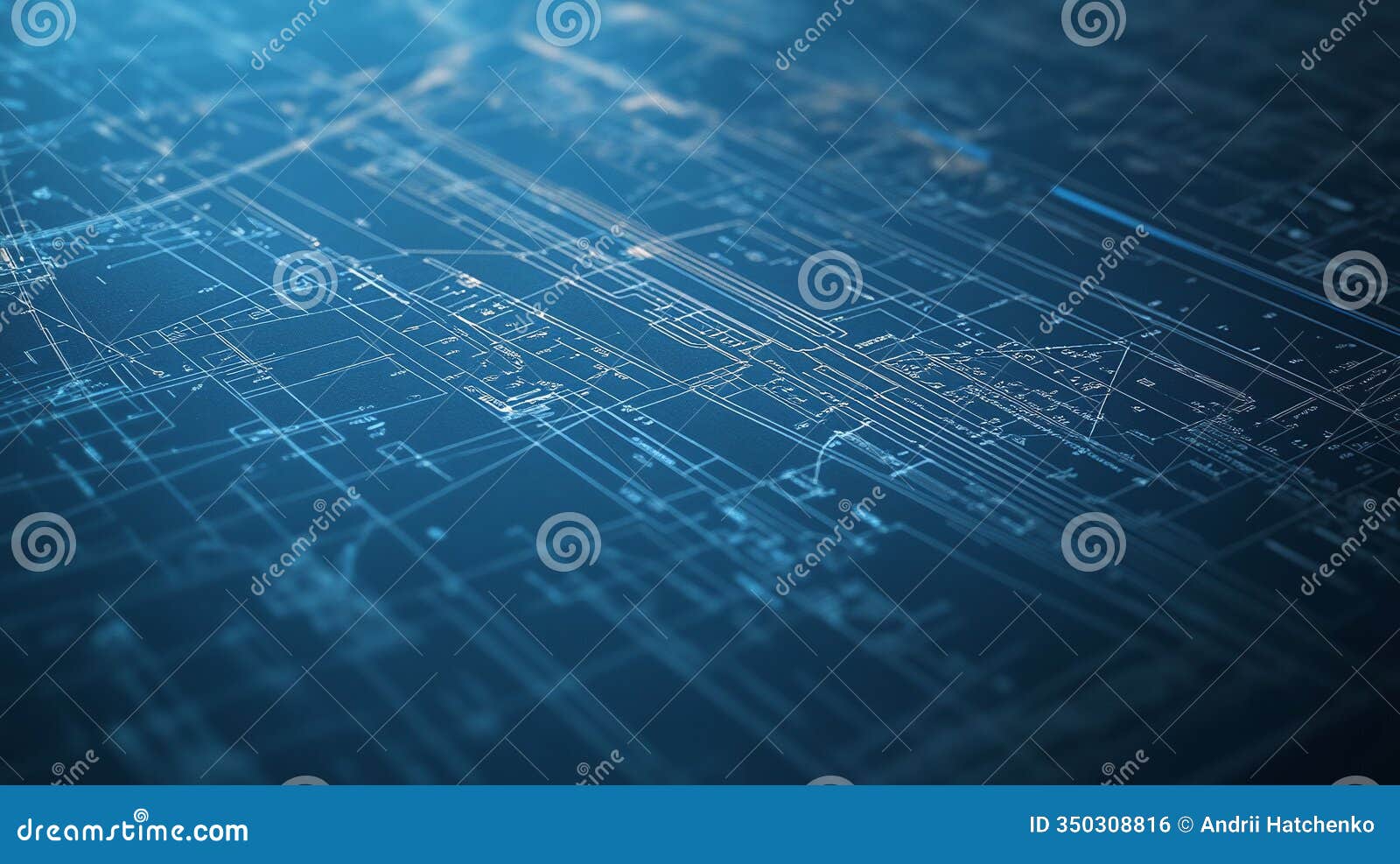 Clean Pattern Inspired by Technical Documentation and Blueprints Stock ...
