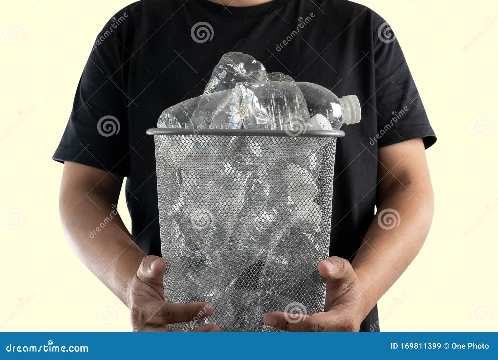 Clean and Picking Up the Garbage Plastic Stock Image - Image of pattern ...