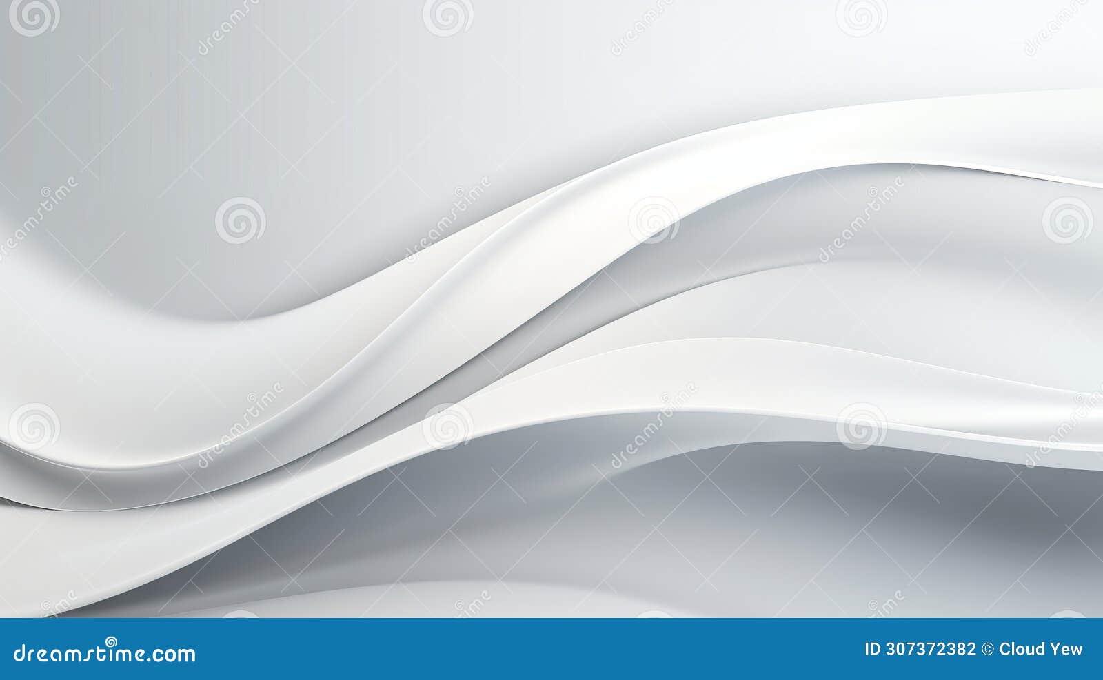 Clean and Polished White Abstract Design Stock Photo - Image of curve ...