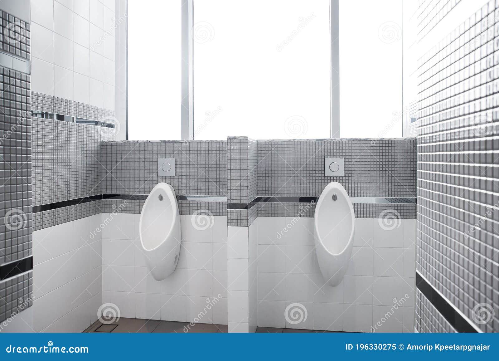 Clean Public Men Toilet Room, Wc Stock Image - Image of wash, hygiene ...