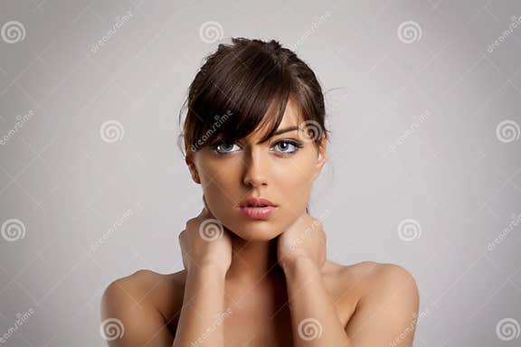 Clean purity skin stock photo. Image of head, people - 14622124
