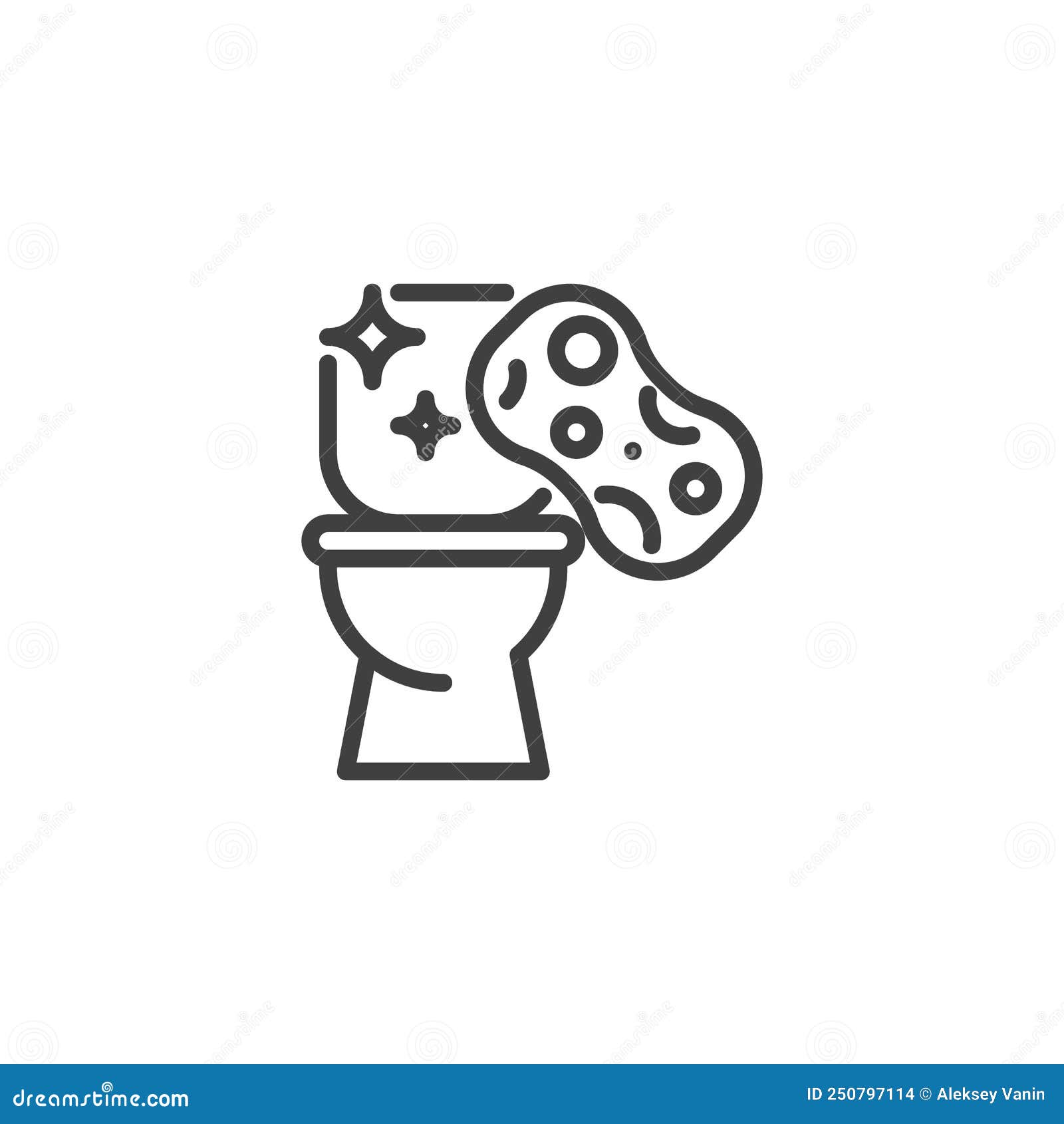 Restroom Line Icon Concept. Restroom Vector Linear Illustration, Symbol ... Restroom Line Icon Concept. Restroom Vector Linear Illustration, Symbol ...