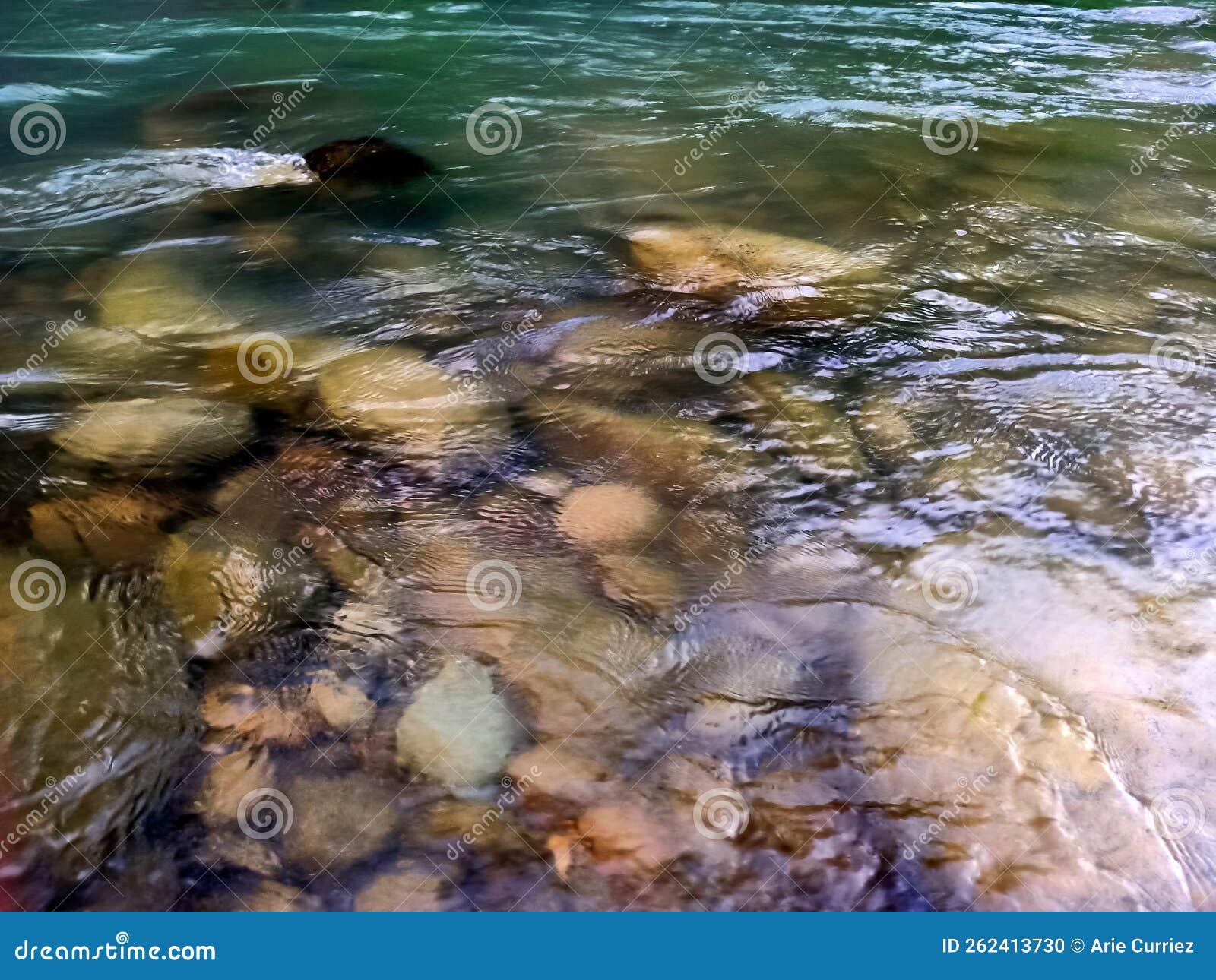 Clean River Flow Winter Reflection Stock Photo - Image of nature, leaf ...
