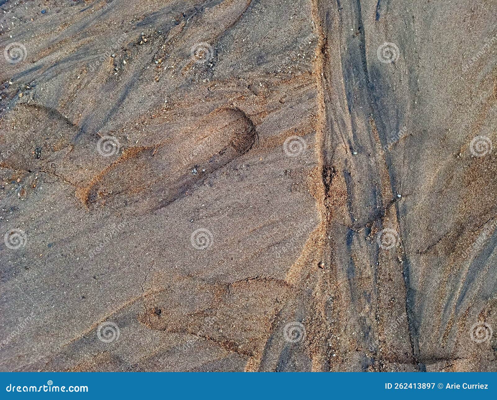 Clean River Sand Floor Photo Stock Image - Image of terrain, formation ...