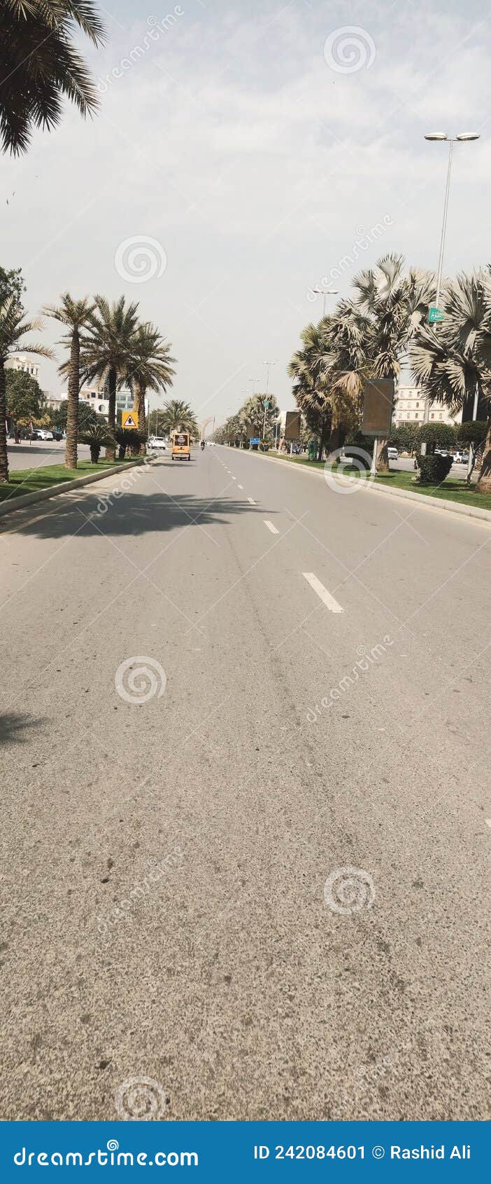 Clean Roads View in Lahore Pakistan Stock Image - Image of pakistan ...