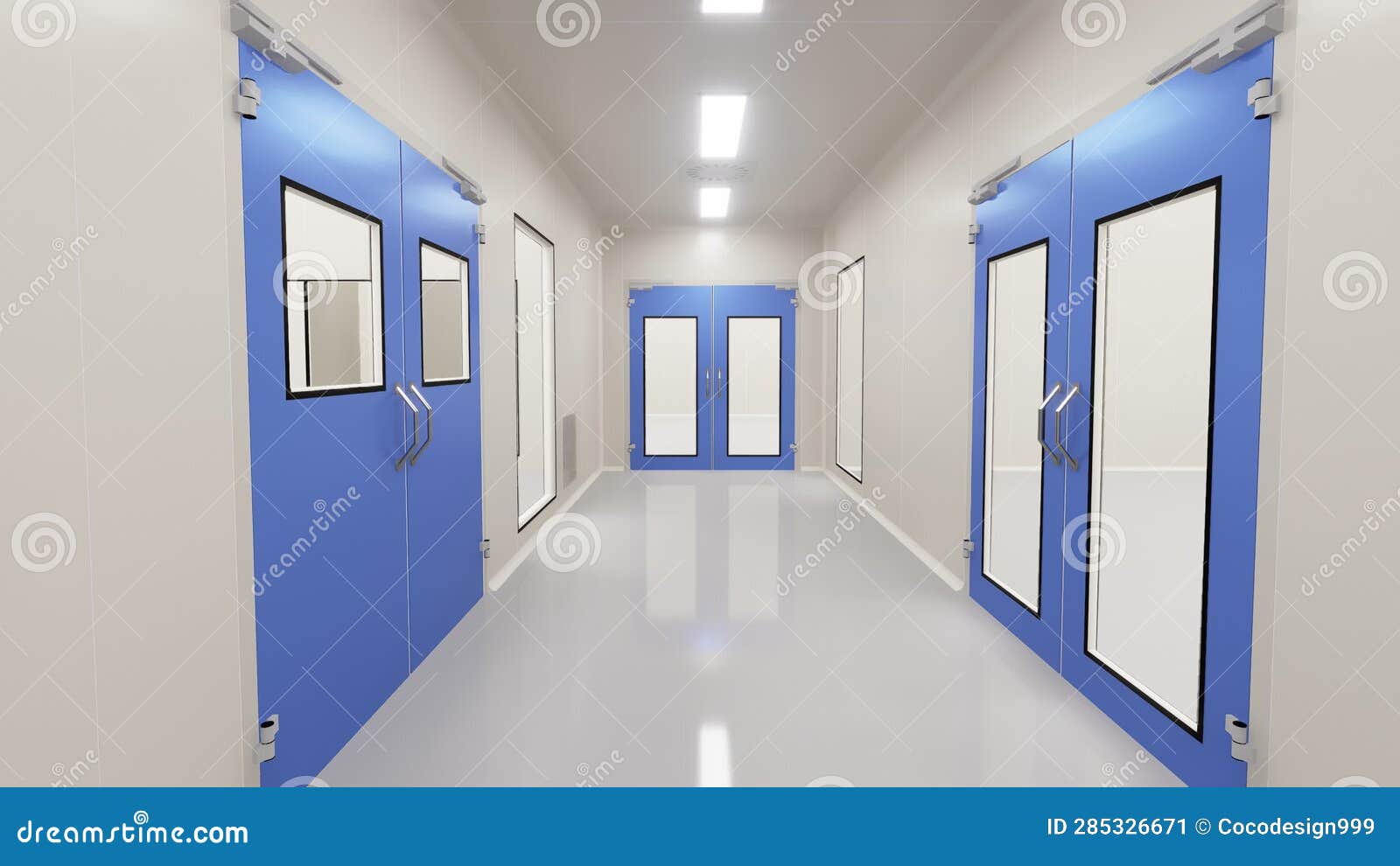 Clean Room Corridor Pharmaceutical Plant Stock Video - Video of ...