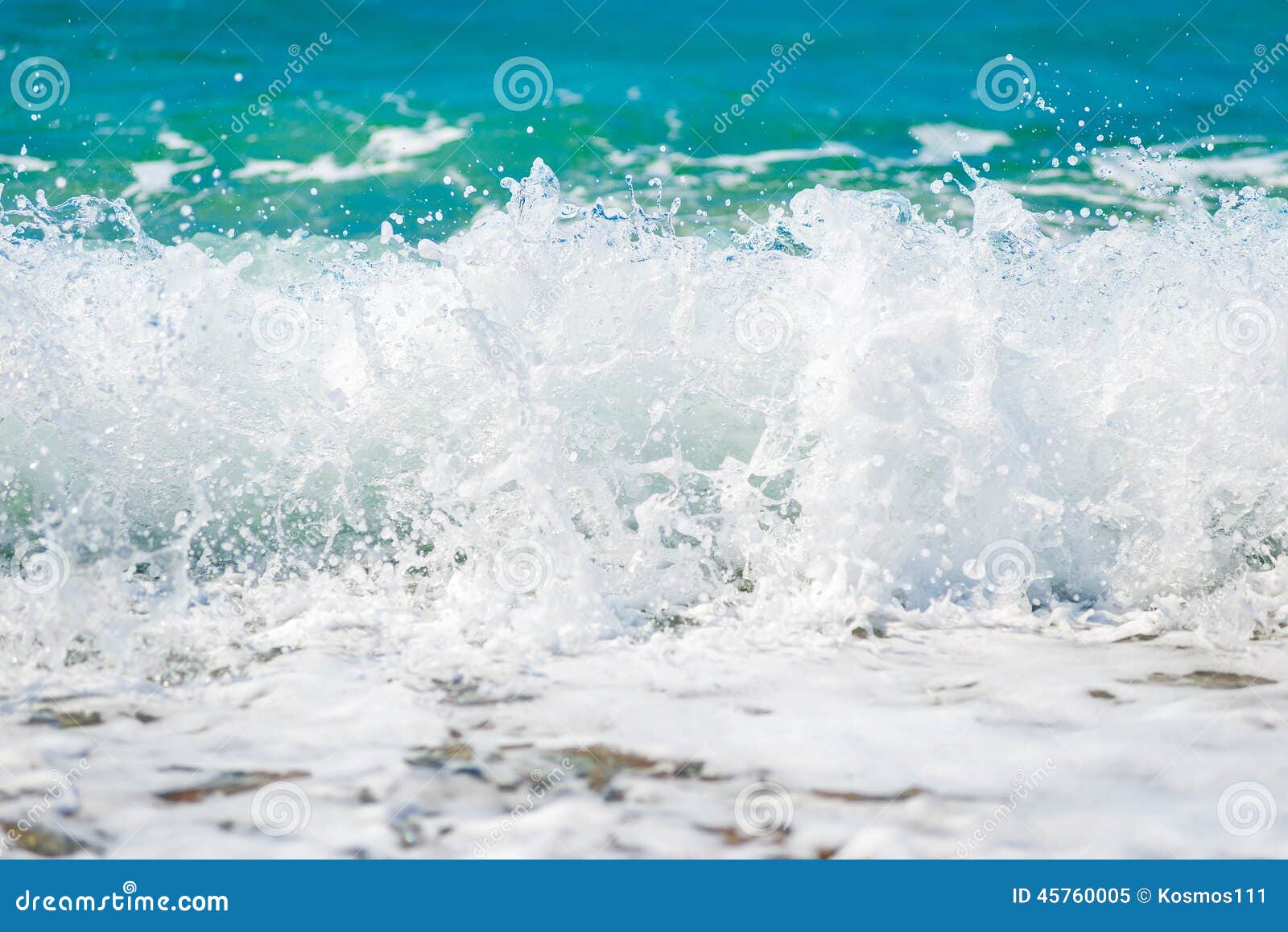Clean Sea Water is Removed Close Up Stock Image - Image of summer, edge ...