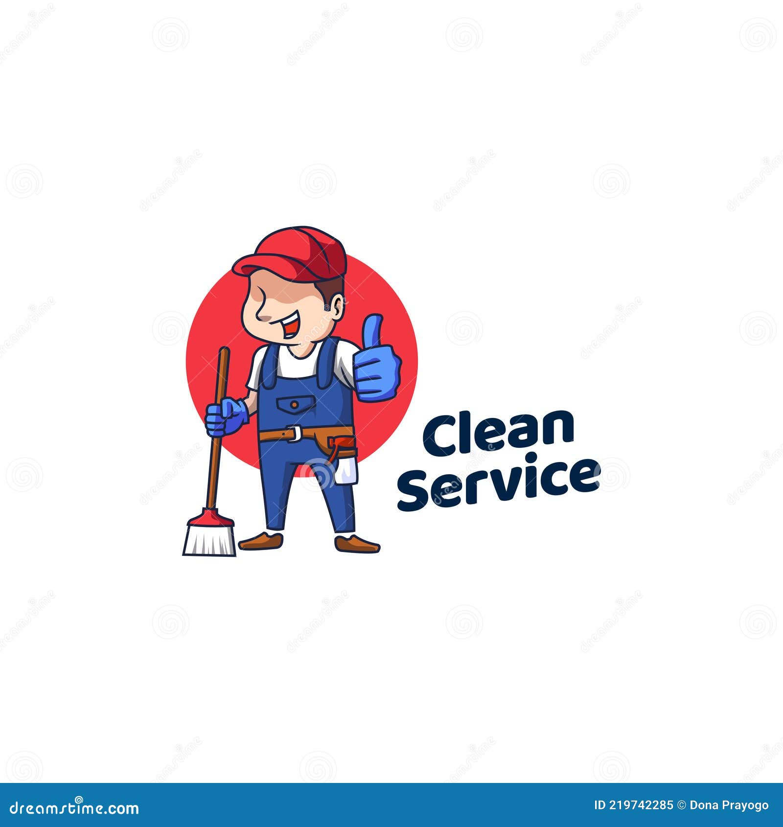 Clean Service Logo Housekeeping Glanz-Symbol Vektor Abbildung ...