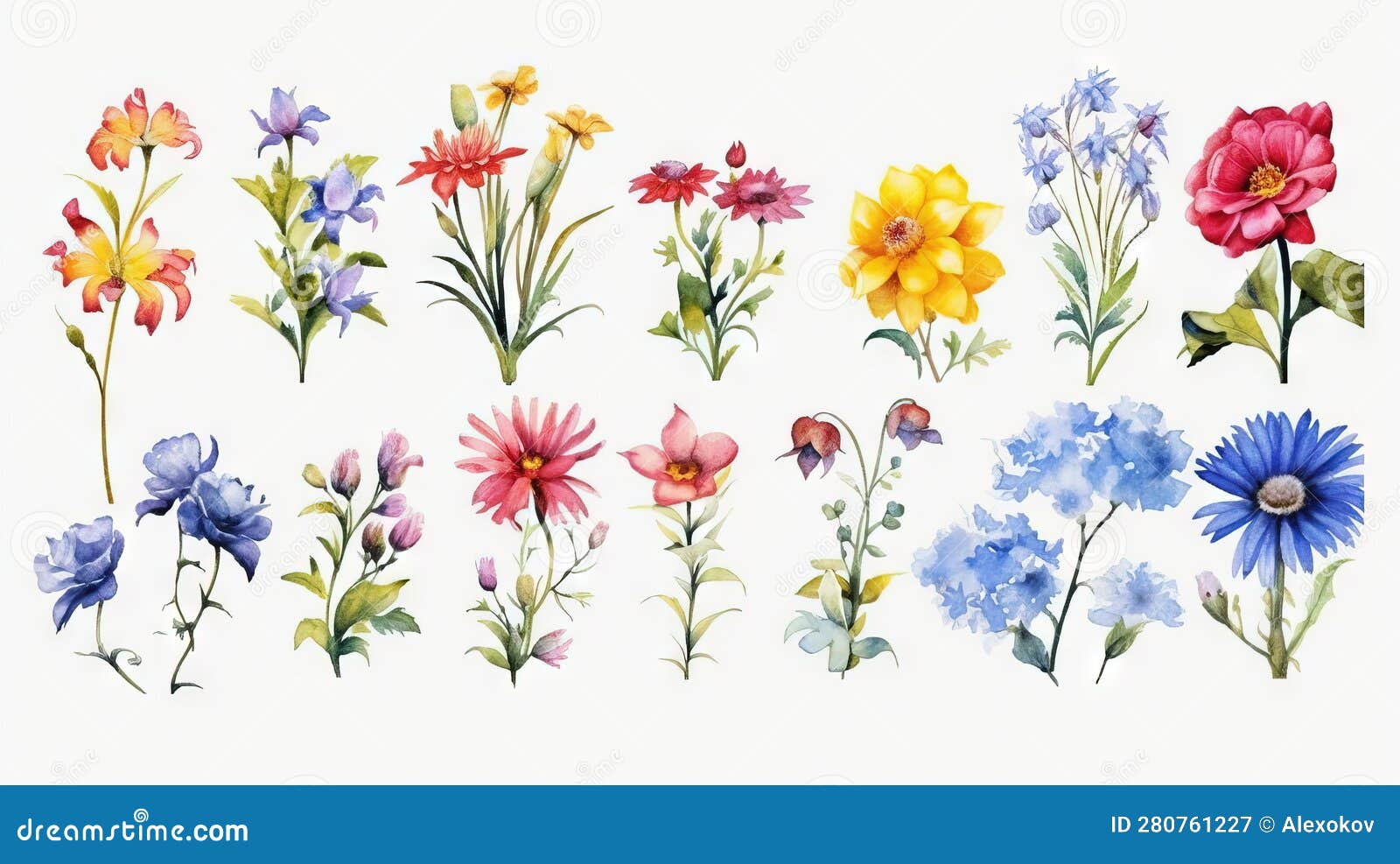 Clean and Sharp Lines on a White Watercolor Background . Stock ...