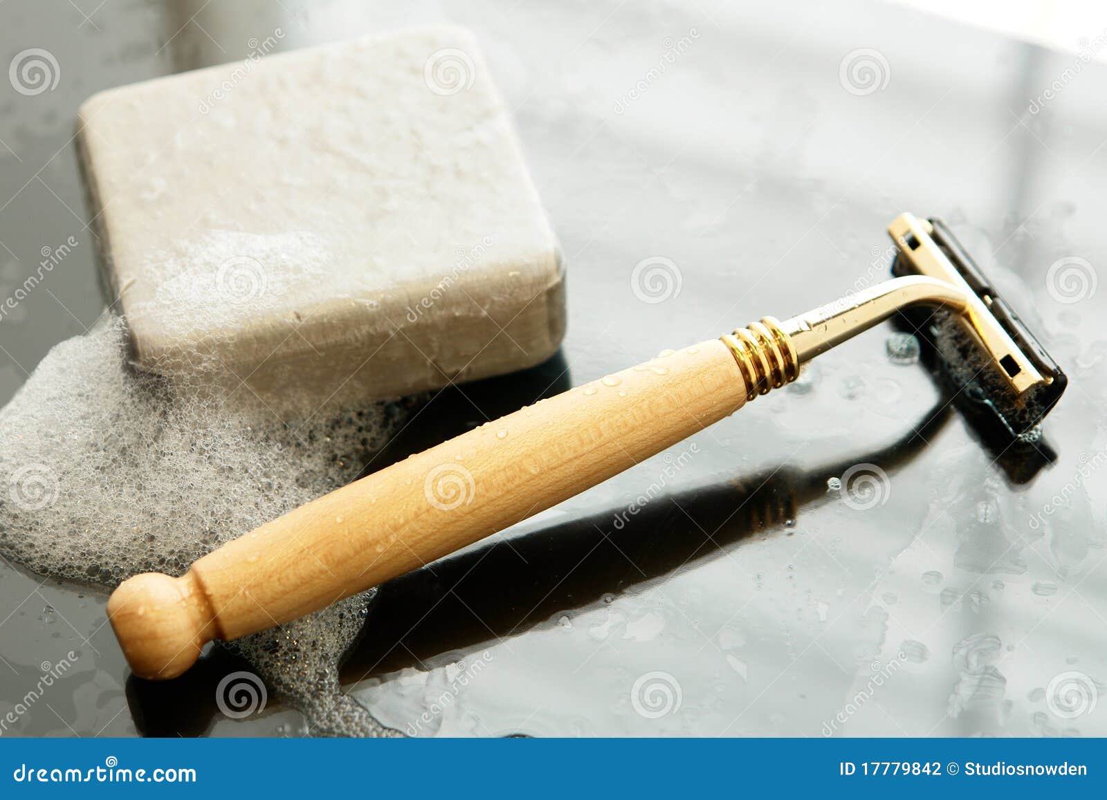 Clean shave stock photo. Image of health, drop, scene - 17779842