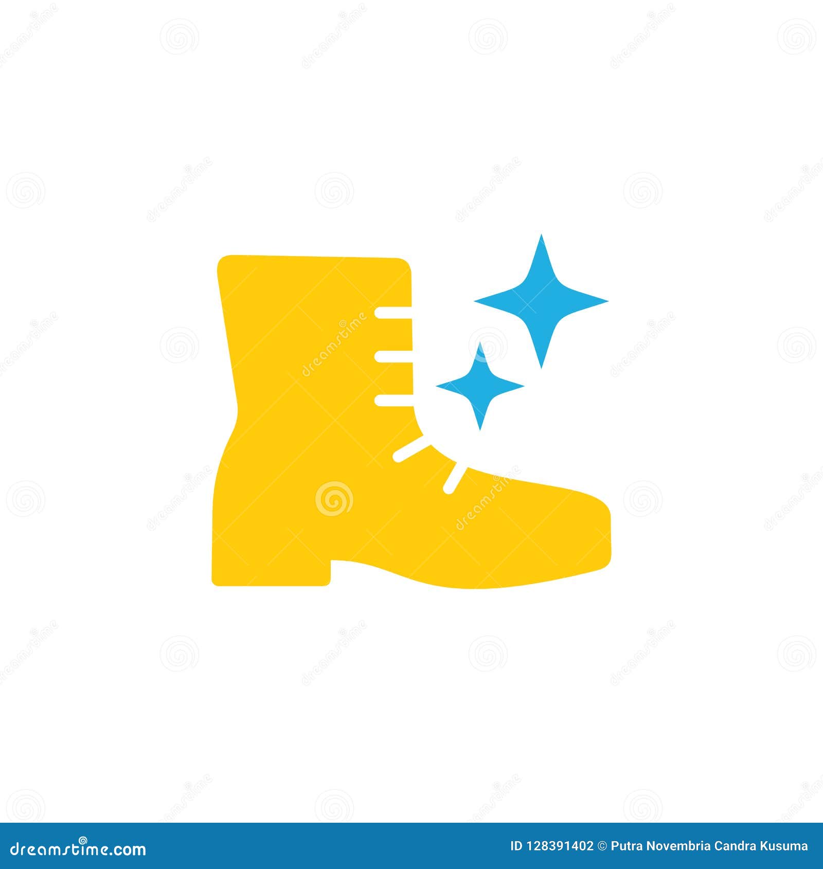 Clean Shoe Logo Icon Design Stock Vector - Illustration of finger ...