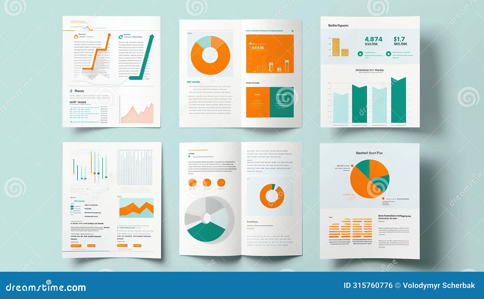 Clean and Simple Business Design Templates of Business Plans Stock ...