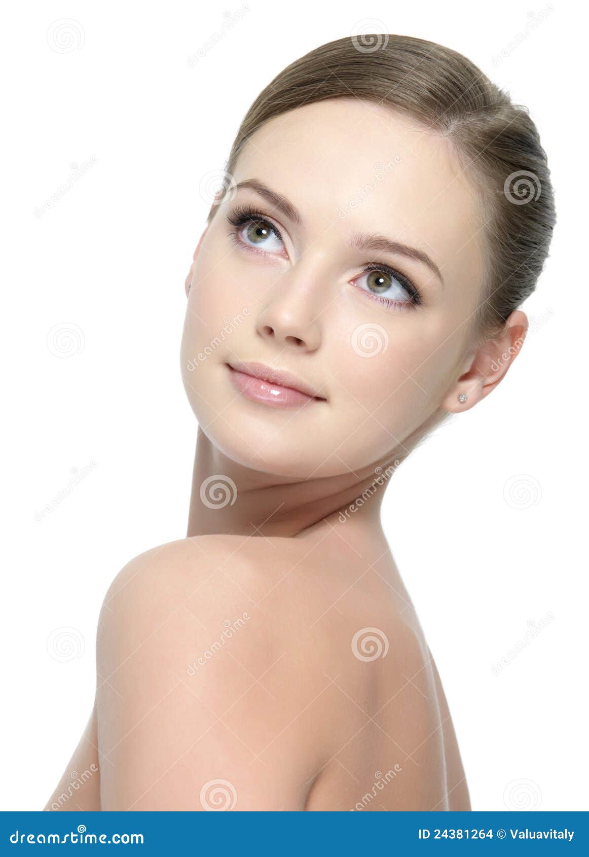 Clean skin of woman stock photo. Image of beautiful, young - 24381264