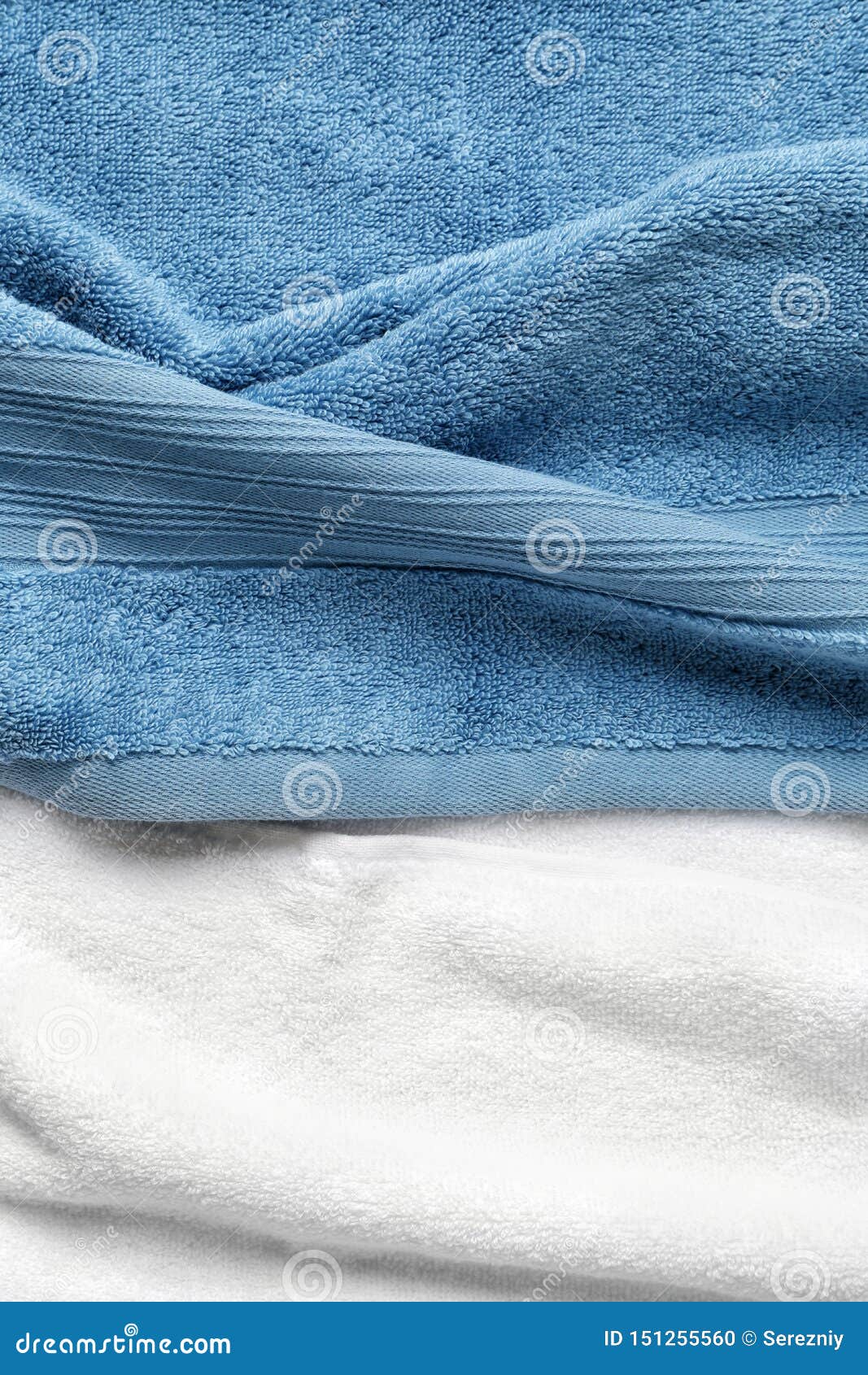 Clean soft towels stock photo. Image of health, fresh - 151255560