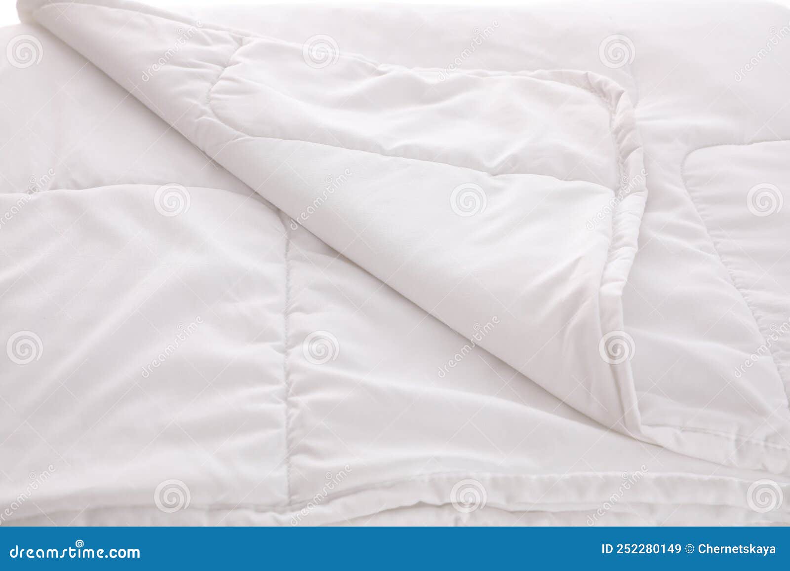 Clean Soft White Blanket As Background, Closeup Stock Image - Image of ...