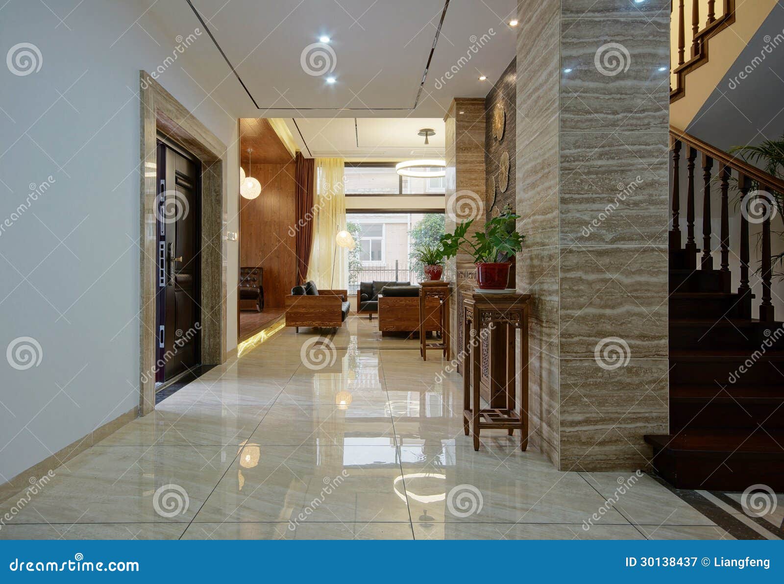 Aisle stock image. Image of leisure, housing, furniture - 30138437