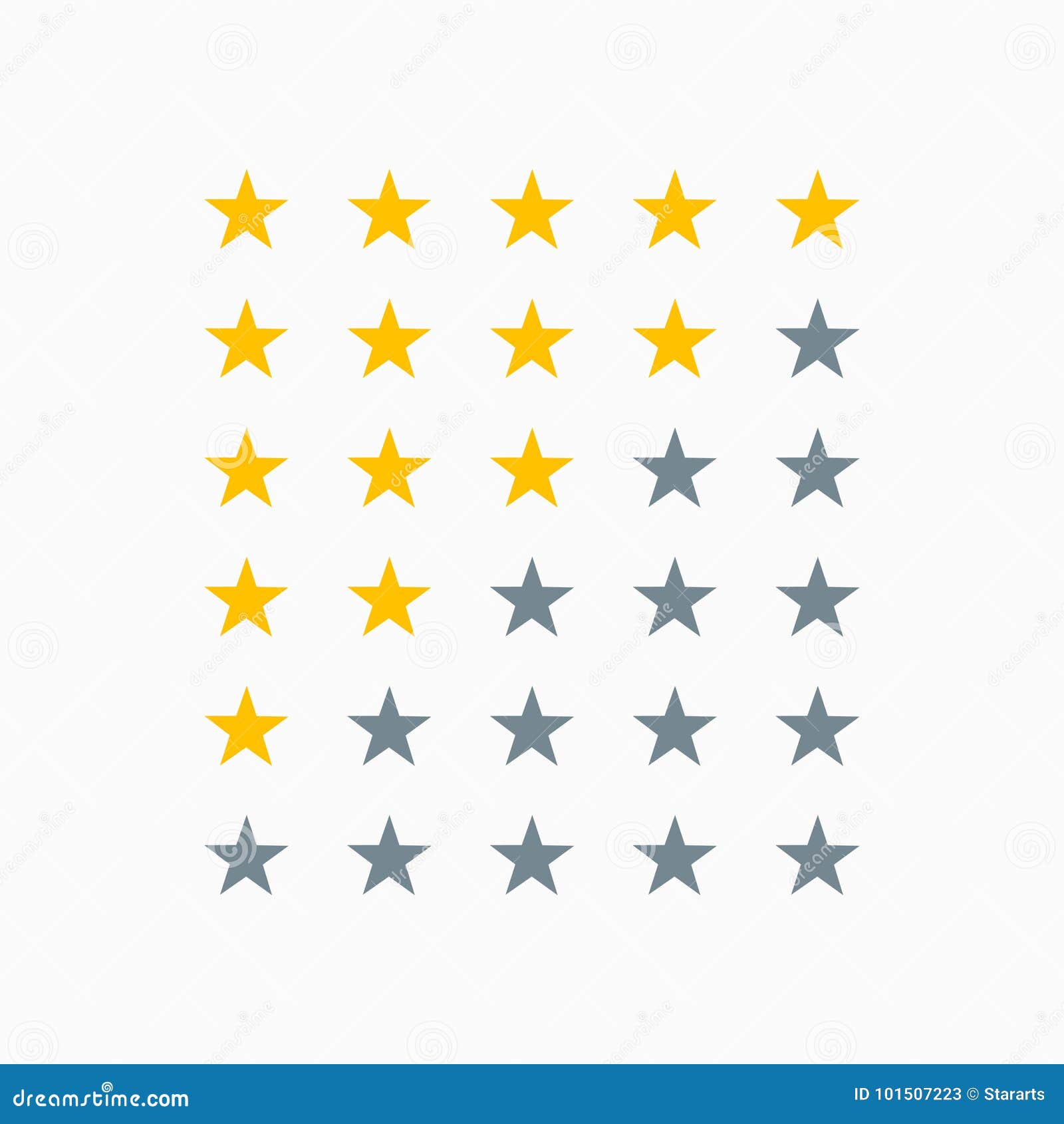 Clean star rating sign stock vector. Illustration of clean - 101507223