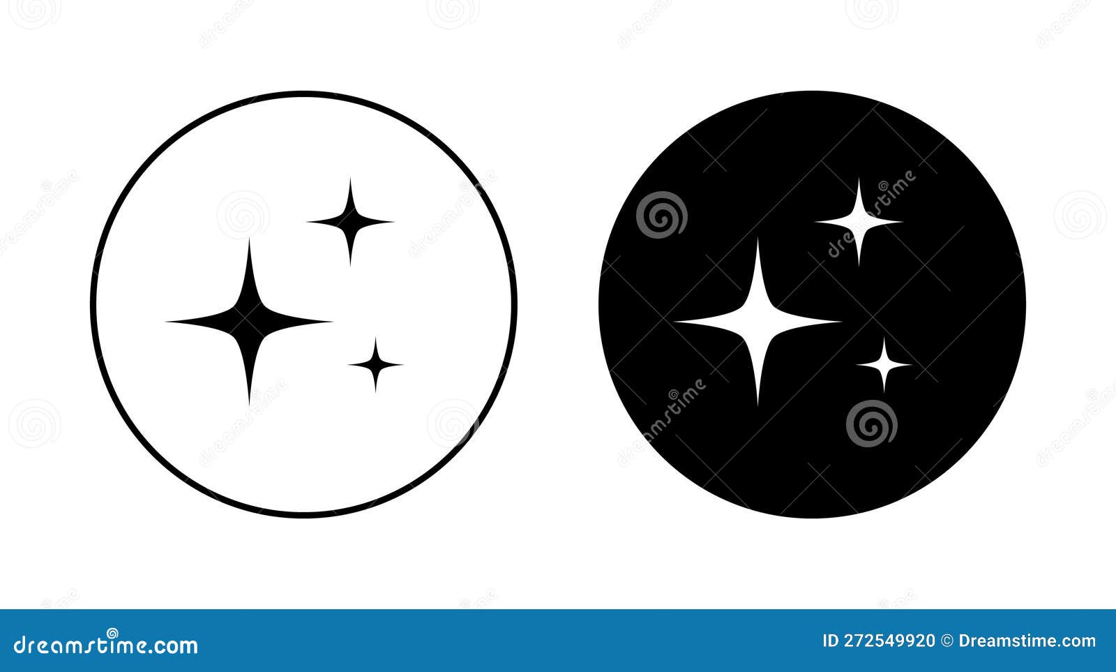 Clean Star, Shiny Icon Vector in Trendy Style Stock Vector ...