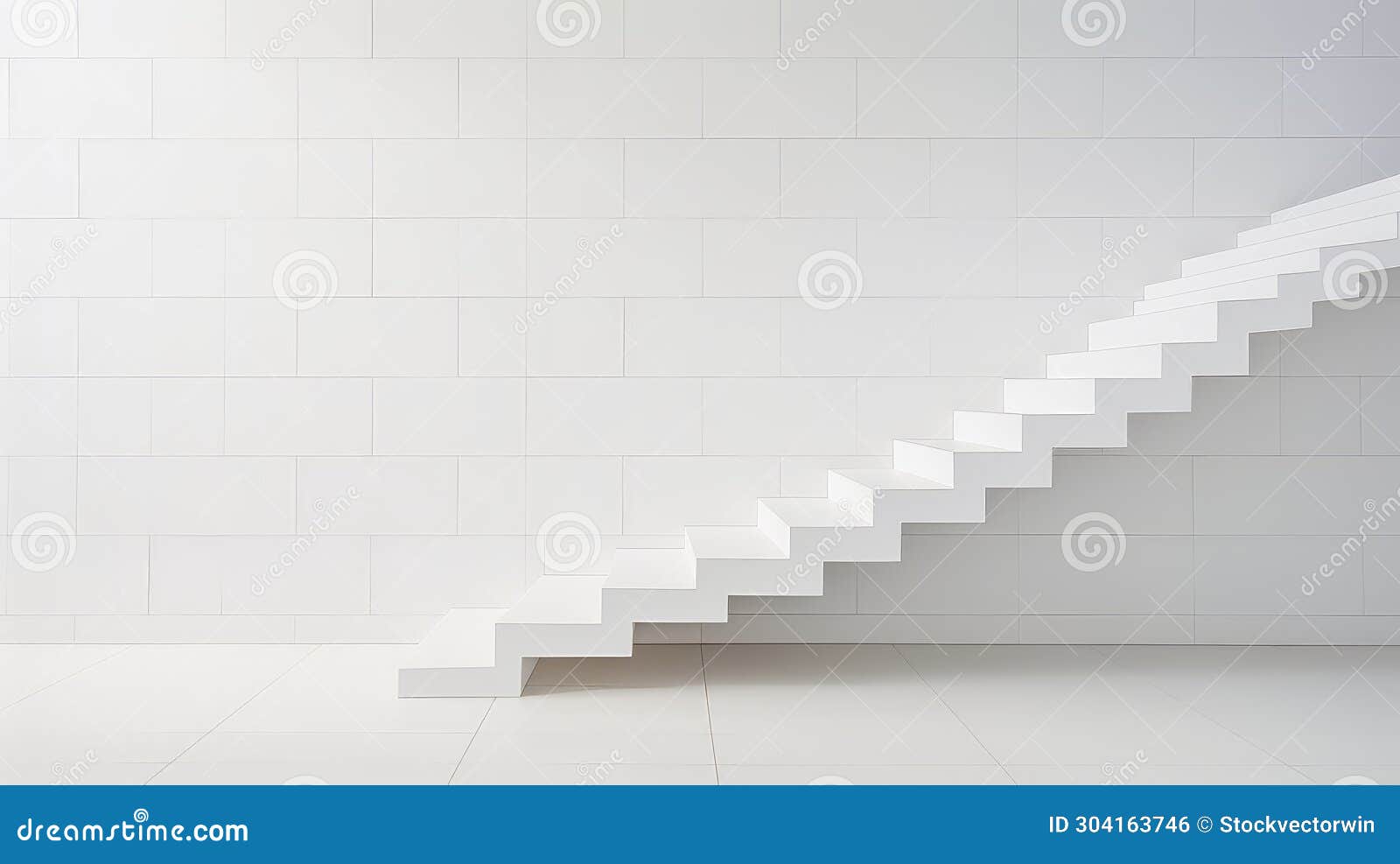 Clean Structure White Background Stock Illustration - Illustration of ...