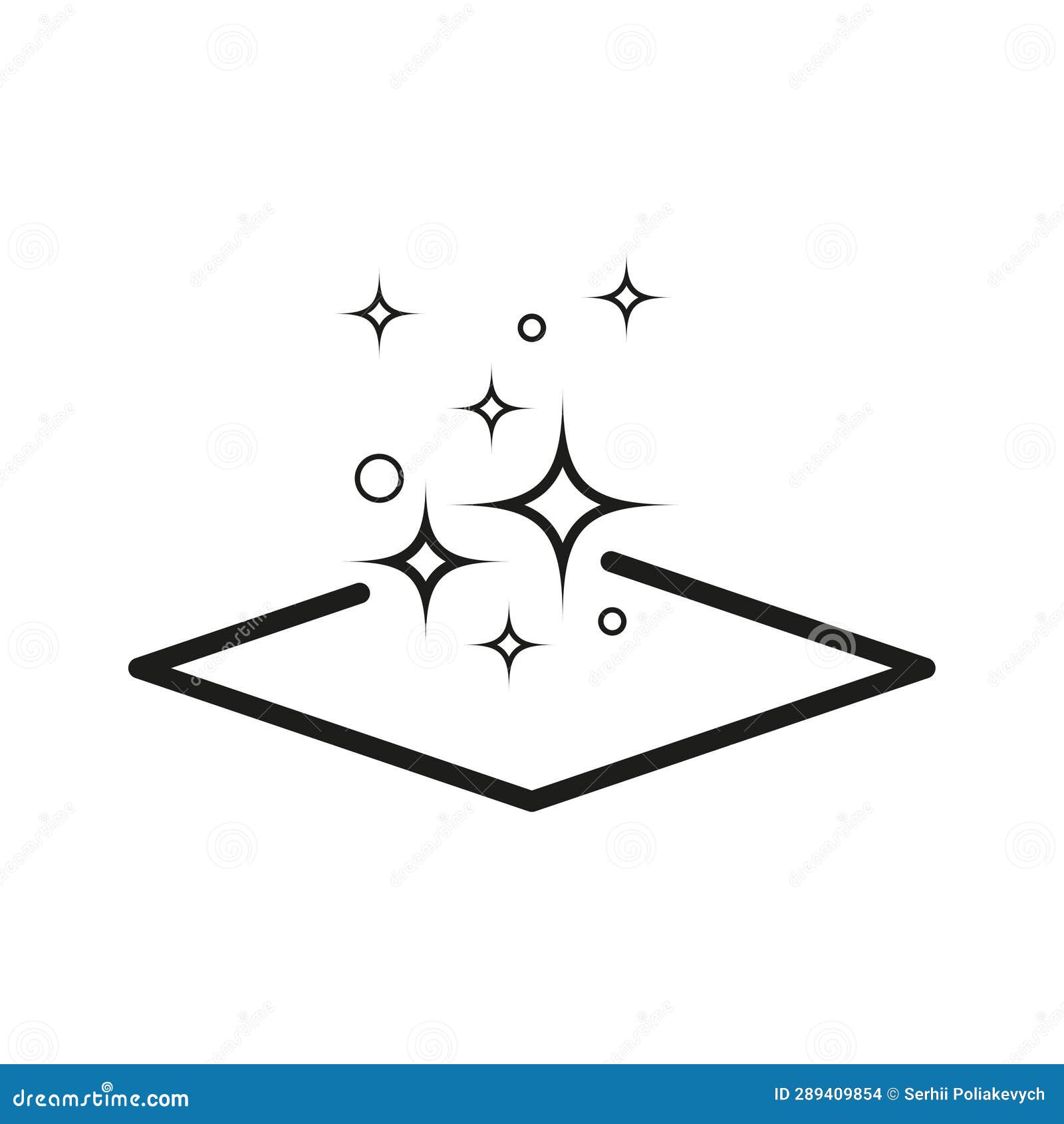 Clean Surface Icon. Easy Cleaning Symbol. Vector Illustration. EPS 10 ...