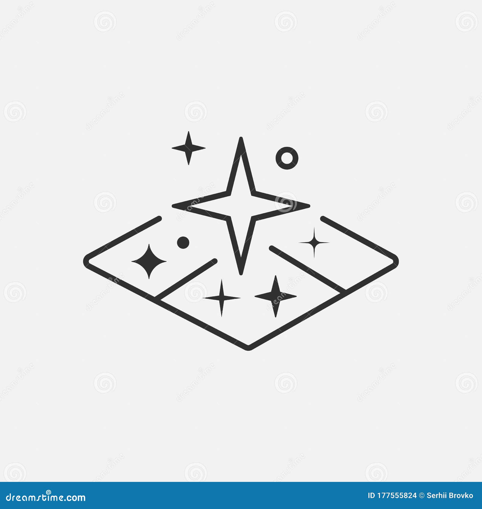 Clean Icon Logo Sticker Sign,keep Clean,symbol Vector Illustration ...