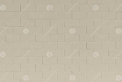 Clean Tan Generic Brick Cinder Block Wall Background Stock Image ...