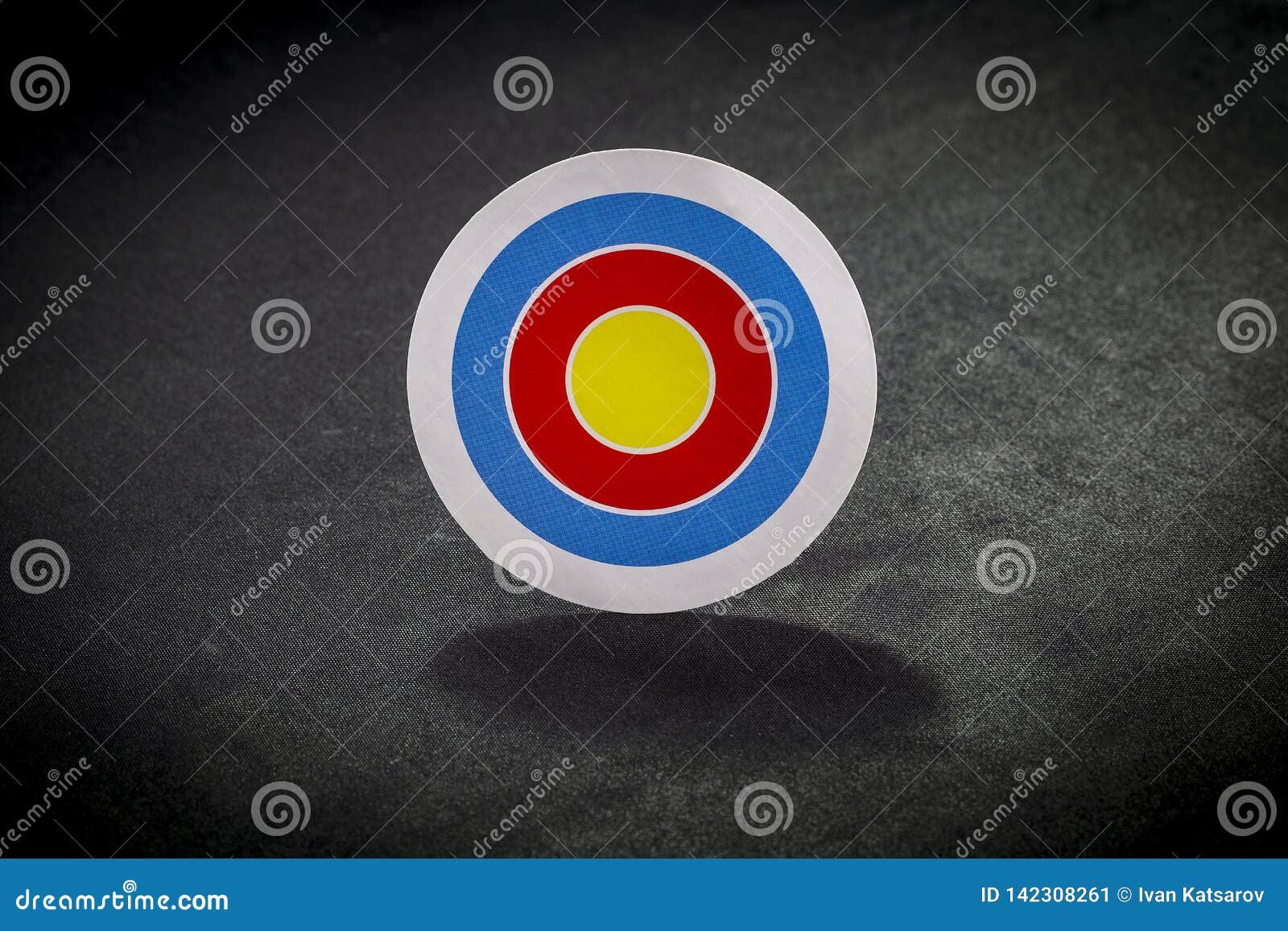 Colored Target Board With Arrows Archery Target Background Stock ... Colored Target Board With Arrows Archery Target Background Stock ...