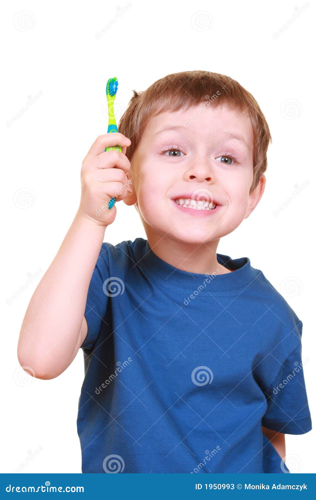 Clean teeth stock image. Image of teeth, brush, face, routine - 1950993