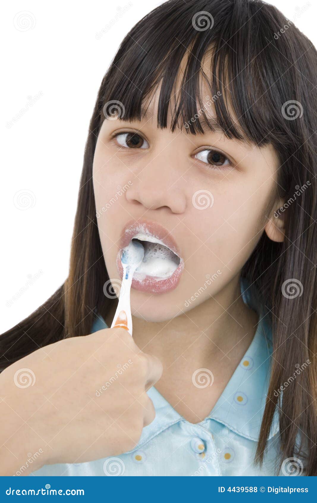 Clean teeth stock photo. Image of cleaning, teeth, health - 4439588