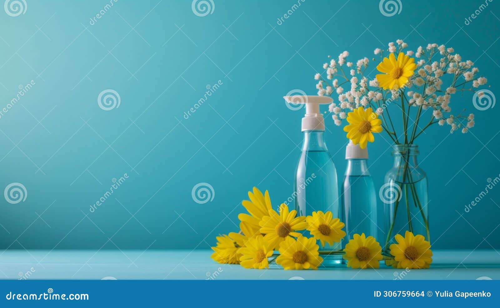 Clean and Uncluttered Backgrounds Featuring Spring Cleaning Items Stock ...